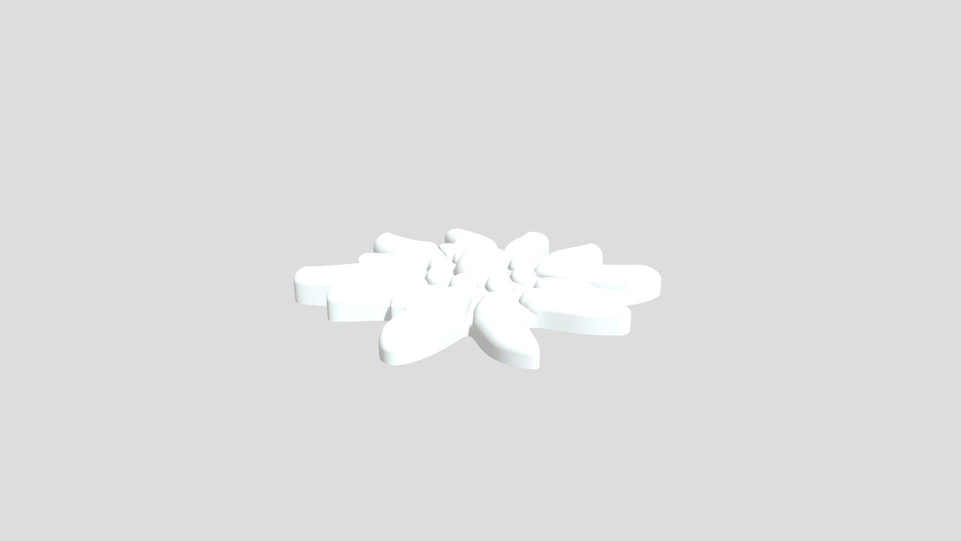 Edelweiss Flower - Download Free 3D model by MysterySandwich [bfee913 ...