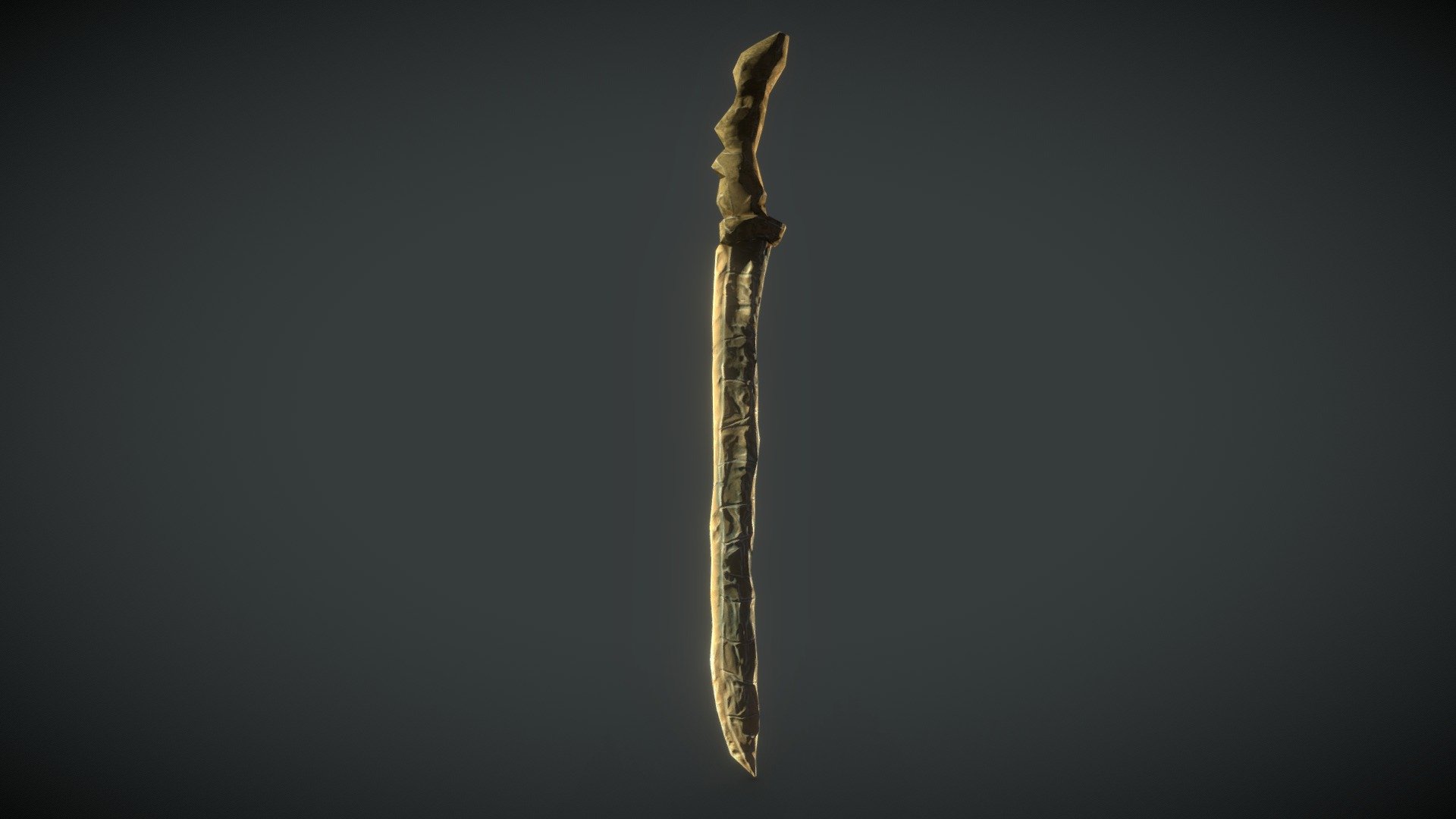 Bronze bone sword - Download Free 3D model by Danylo Tyupa (@danzl0 ...