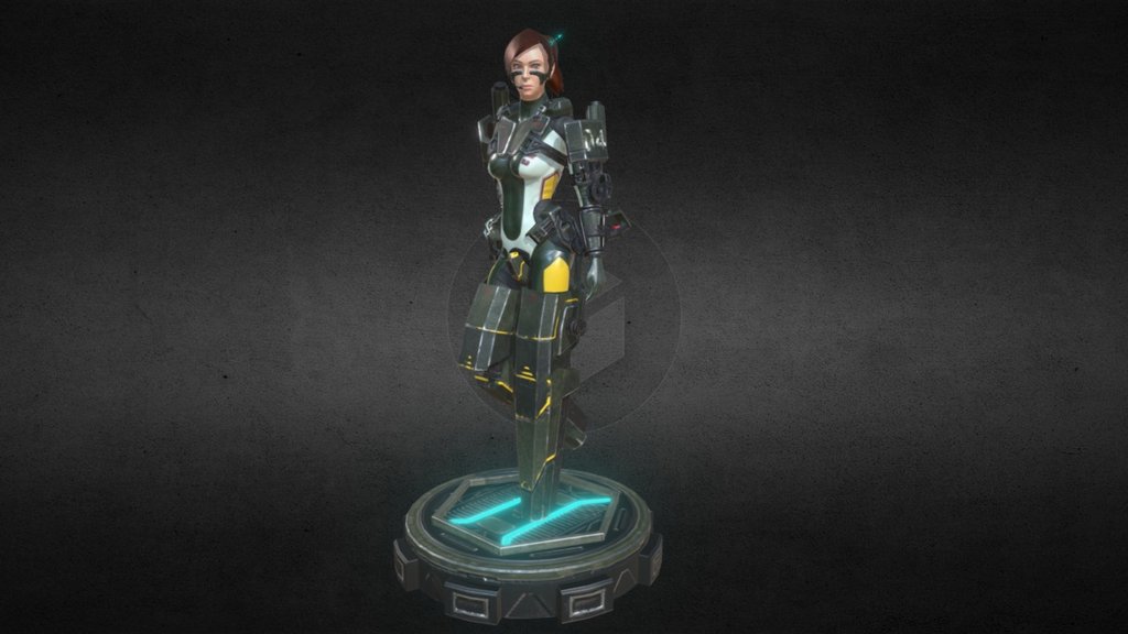 Exo Mecha Pilot - 3D model by rikard86 [bfef235] - Sketchfab