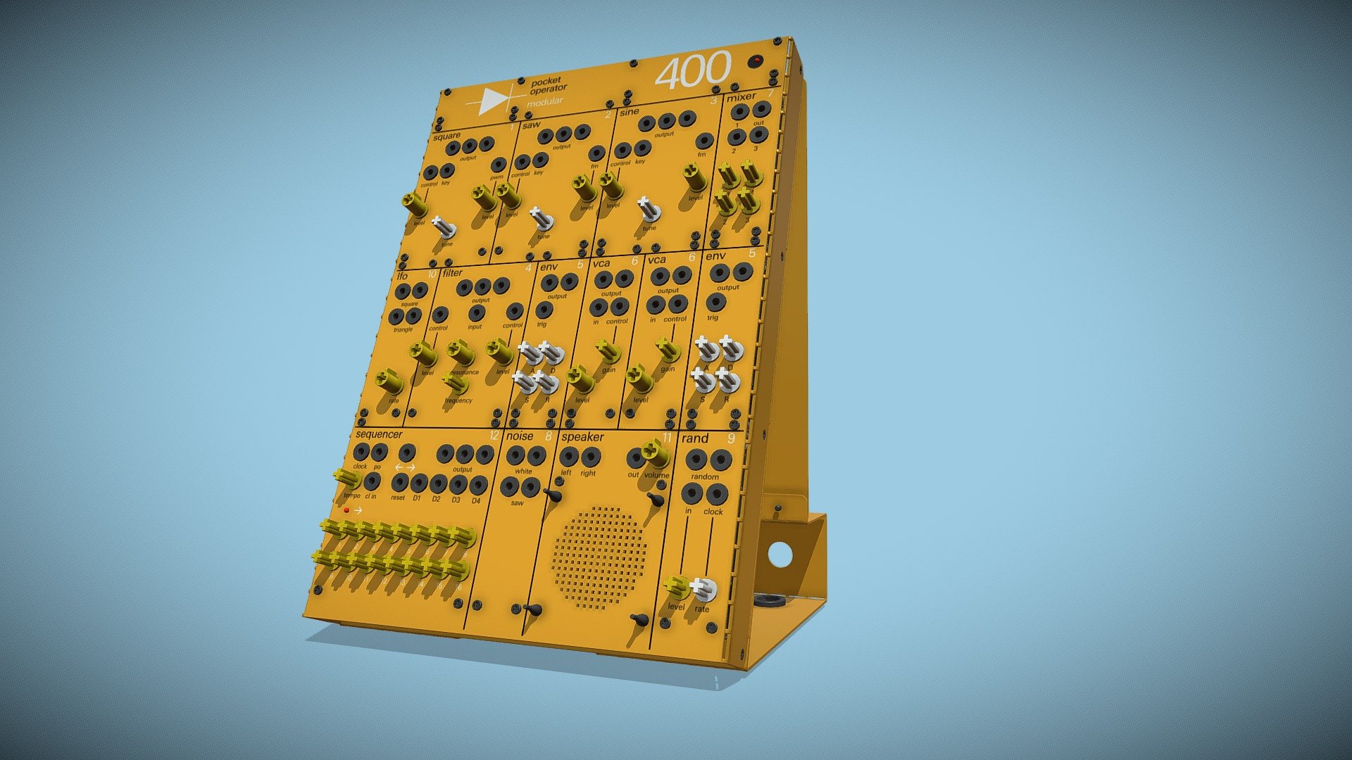Pocket Operator 400 - Buy Royalty Free 3D model by COSEDIMARCO [bff12dc] - Sketchfab Store
