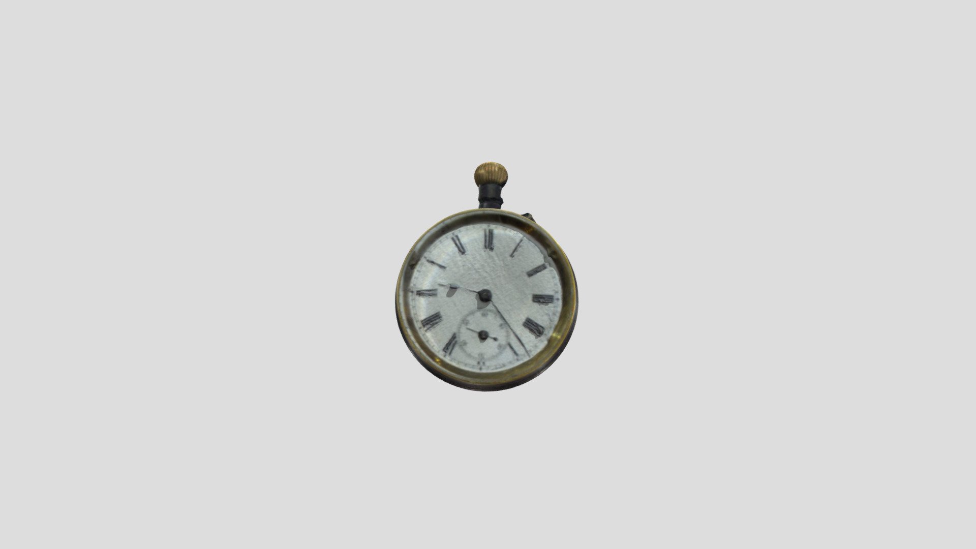 Pocket watch - 3D model by Aberdeen City Libraries ...