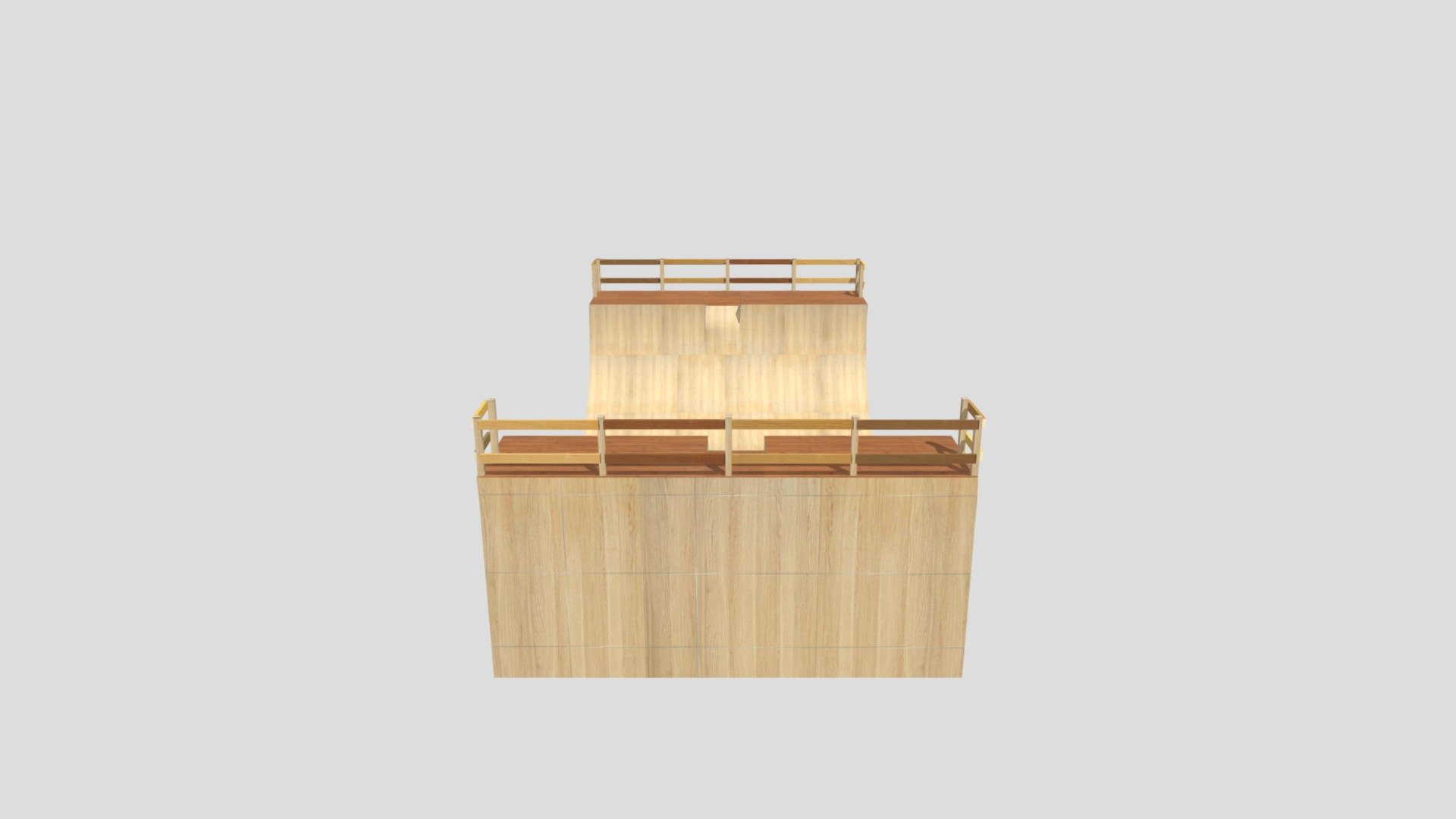 Textured Halfpipe - Download Free 3D model by NoahLam [bff6ad3] - Sketchfab