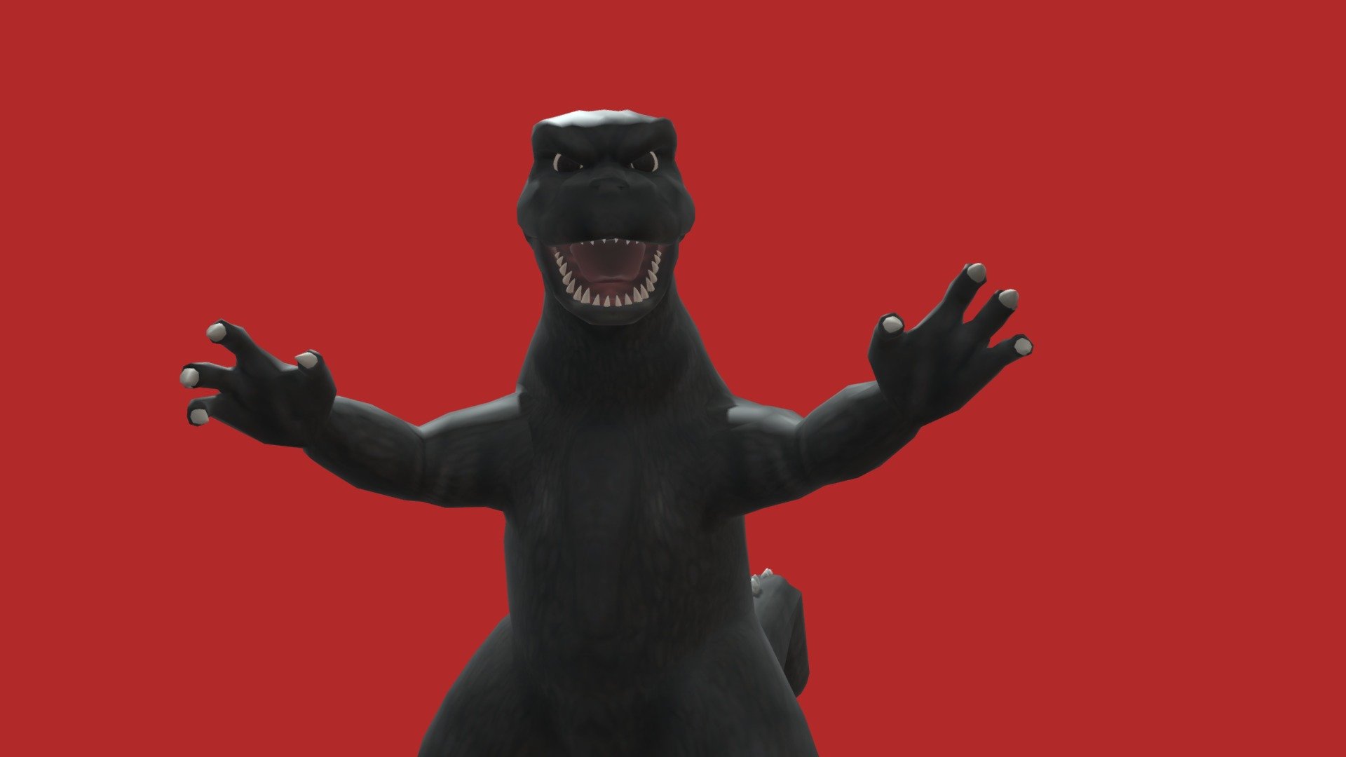 Showa godzilla - Download Free 3D model by The Yakult man (@185684 ...