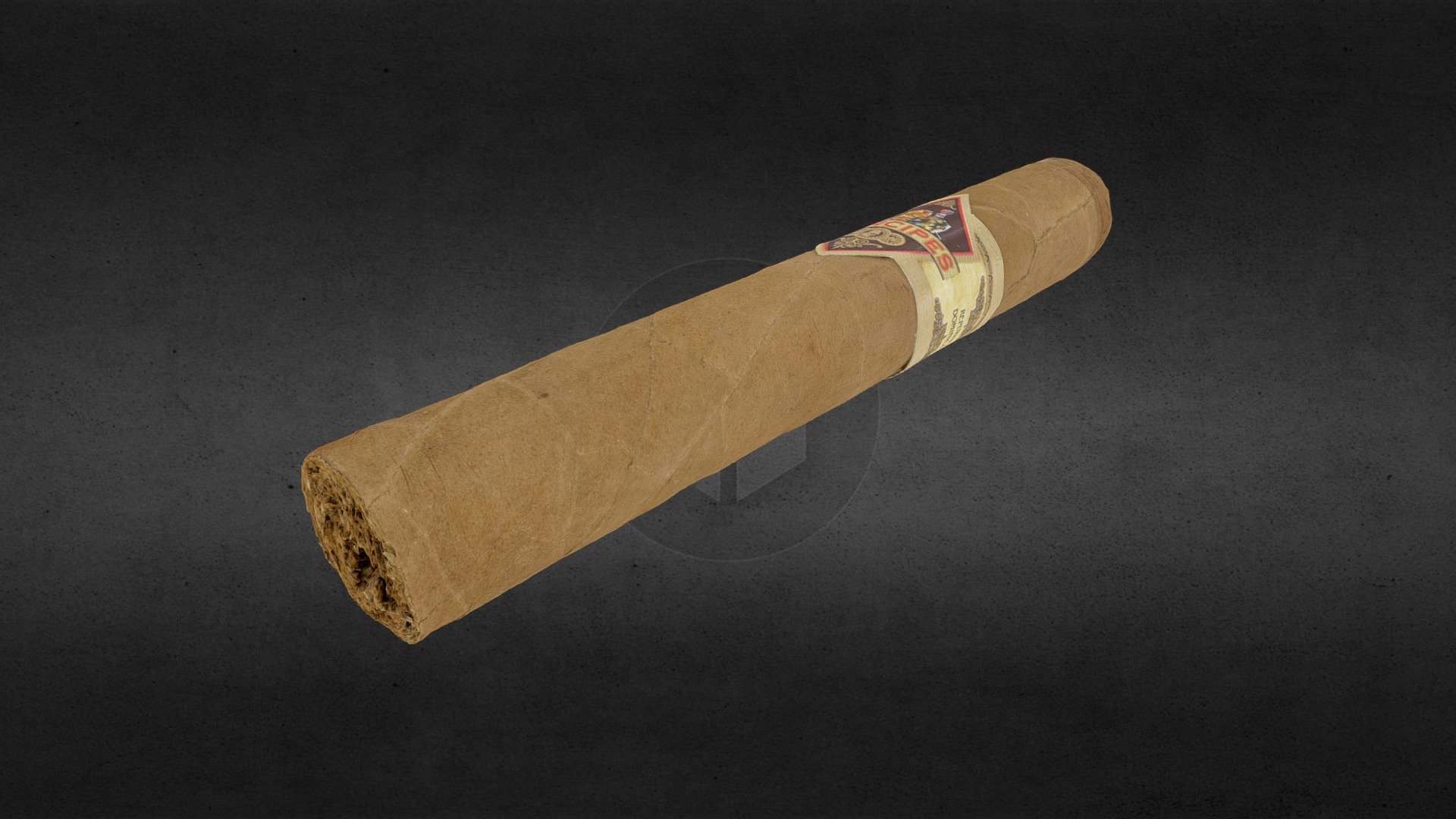 Cigar - 3D model by Kenichi Inokuchi (@kenichi_inokuchi) [bff71ad ...