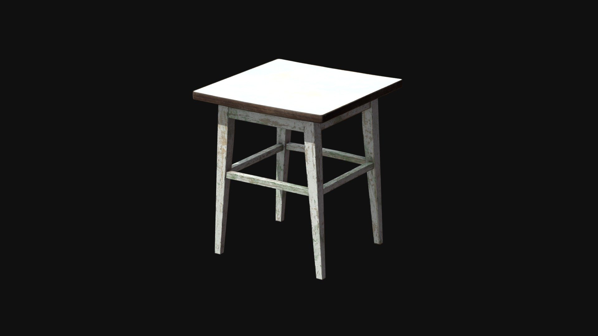 Stool - Download Free 3D model by Melon Polygons (@Melonpolygons ...