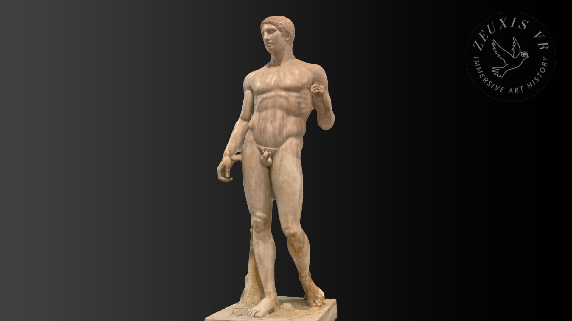 Doryphoros, Naples Archaeological Museum - Download Free 3D model by ZeuxisVR [bff79e1] - Sketchfab