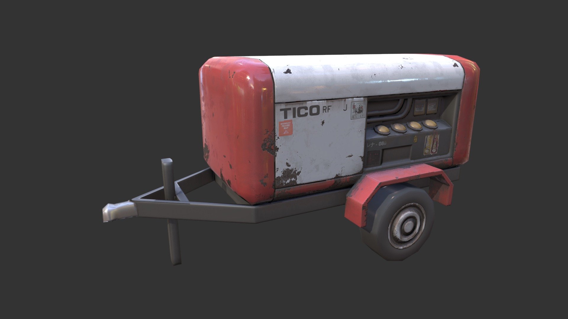 Diesel Generator - 3D model by Renafox (@kryik1023) [bff79ff] - Sketchfab
