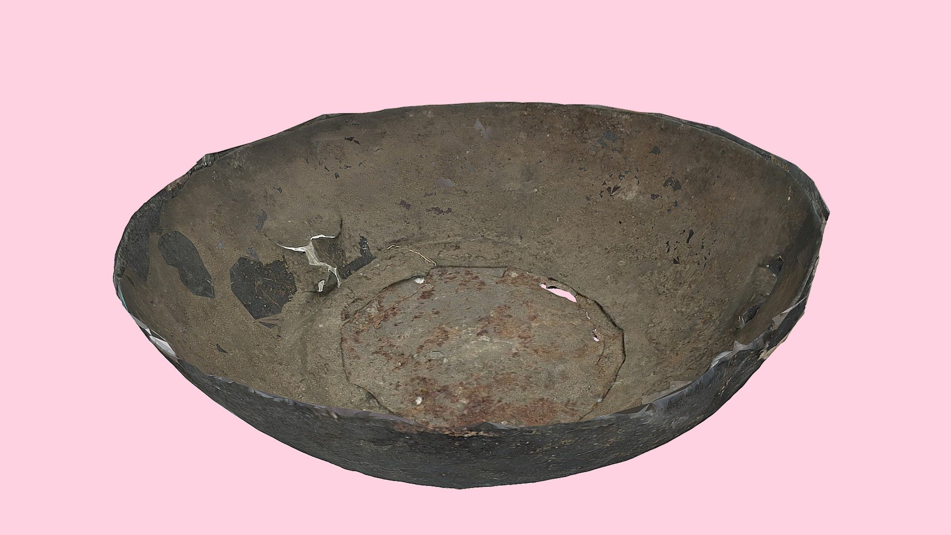 Medieval Iron pot - 3D model by sjenna [bff870d] - Sketchfab