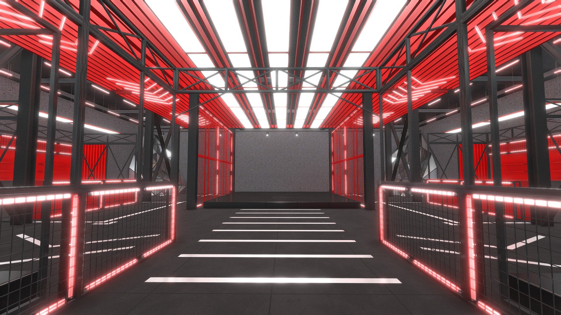 Neon Urban Room 3 - 3D model by NEONPLEX [bff9312] - Sketchfab