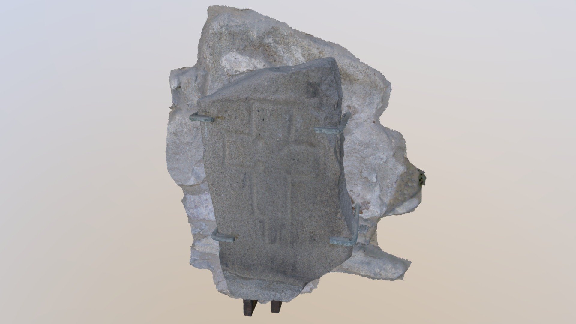 Pictish Cross-Stone, St.Machar's, Aberdeen - 3D model by orbitalscot ...