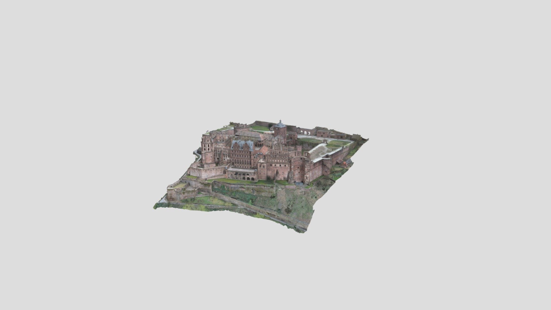 Schloss Heidelberg Mai 2022 - Heidelberg Castle - 3D model by ...