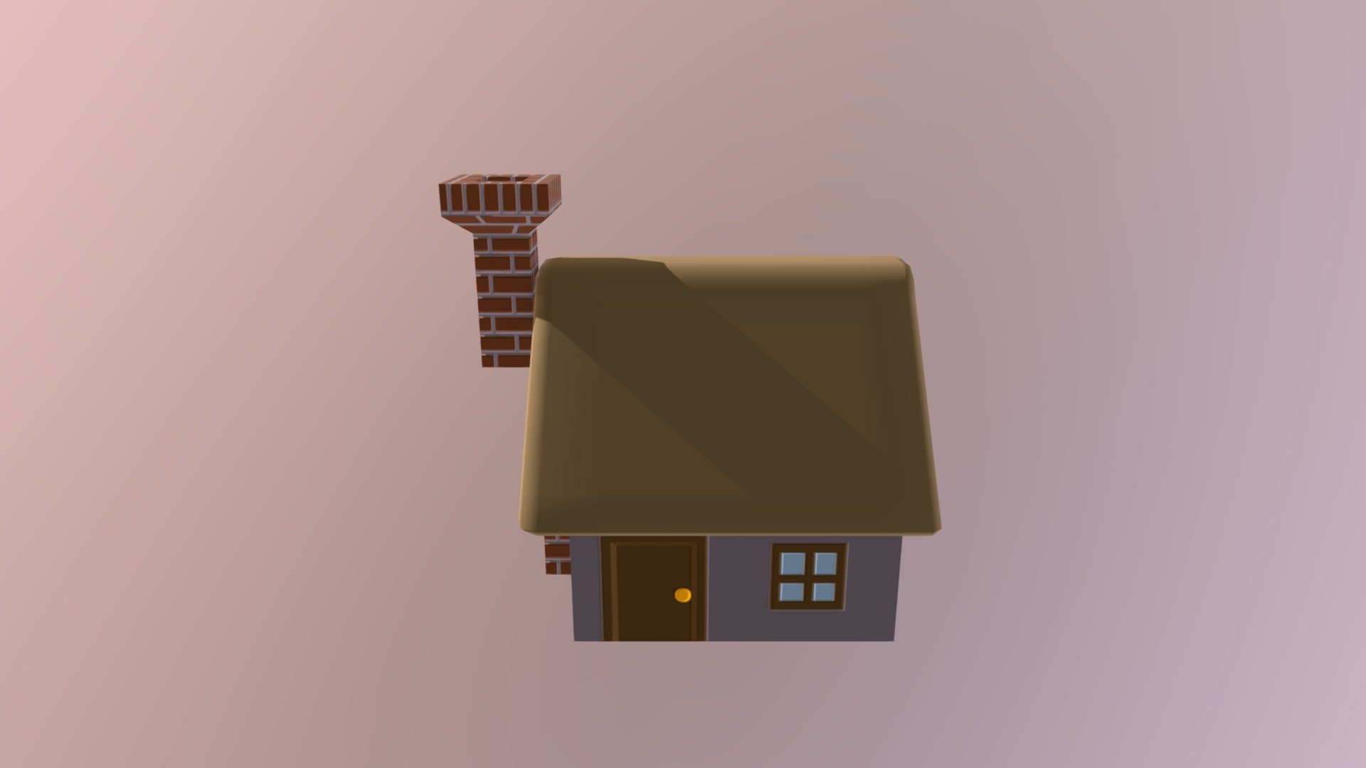 Low-poly Cottage - 3D model by katie_mcl [bffbafe] - Sketchfab