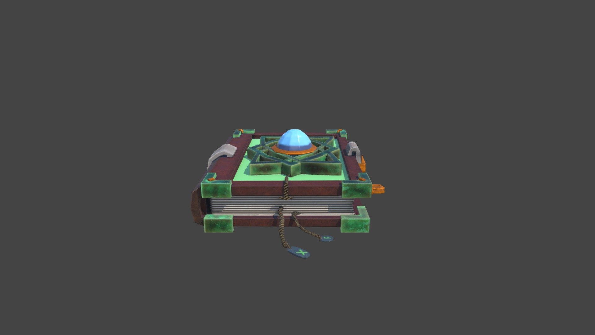 Magic Spell Book - Download Free 3D model by JulianMaceira [bffc2a4 ...