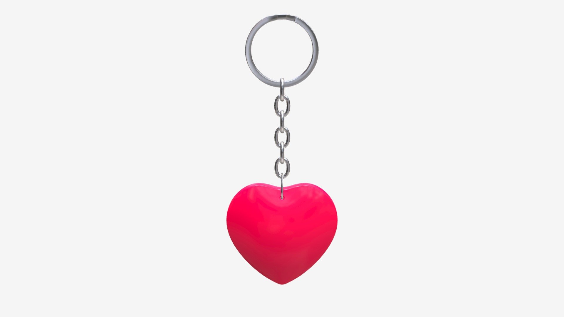 Keychain heart shaped 01 - Buy Royalty Free 3D model by HQ3DMOD ...