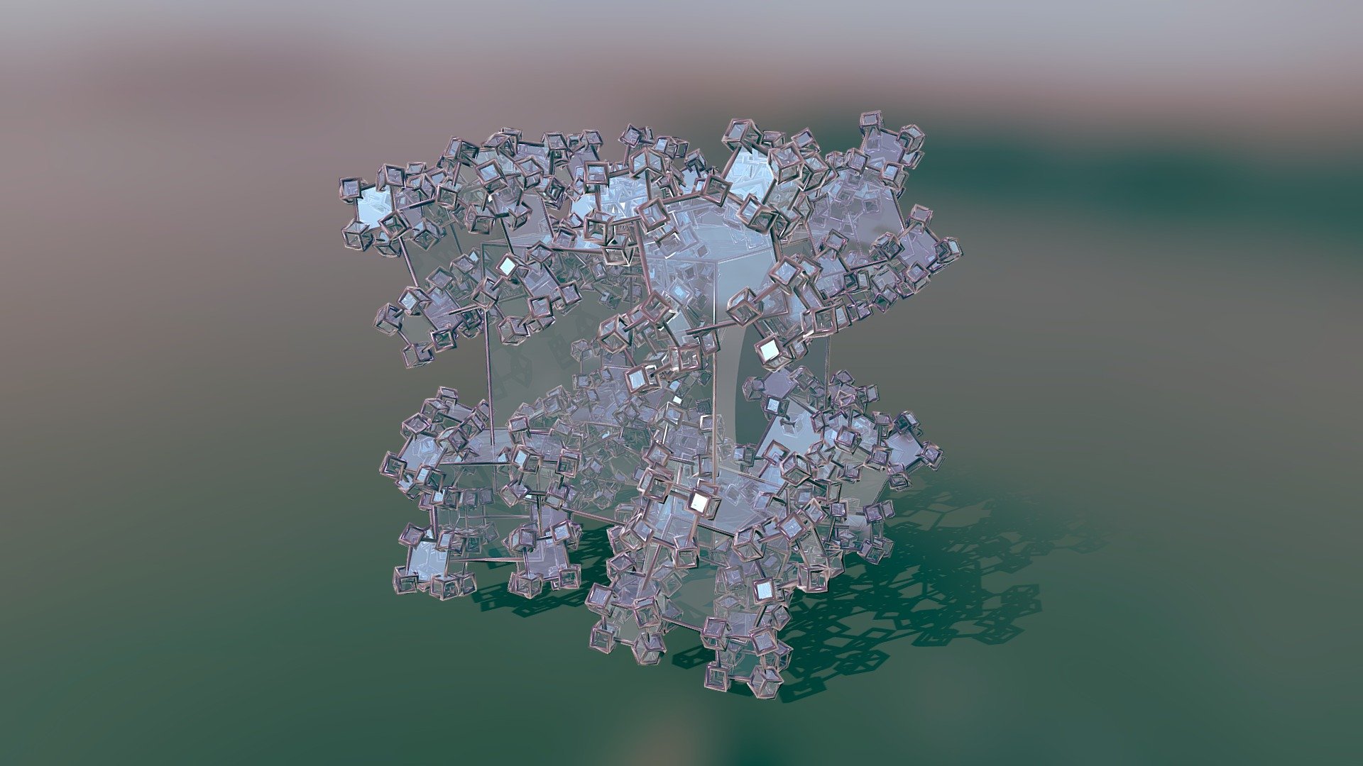 Fractal of cubes - Download Free 3D model by rosaliarenda [bfffd96 ...