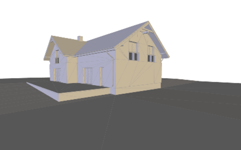 Traditional House - 3D model by Marek Lisiński (@MarekLisinski ...
