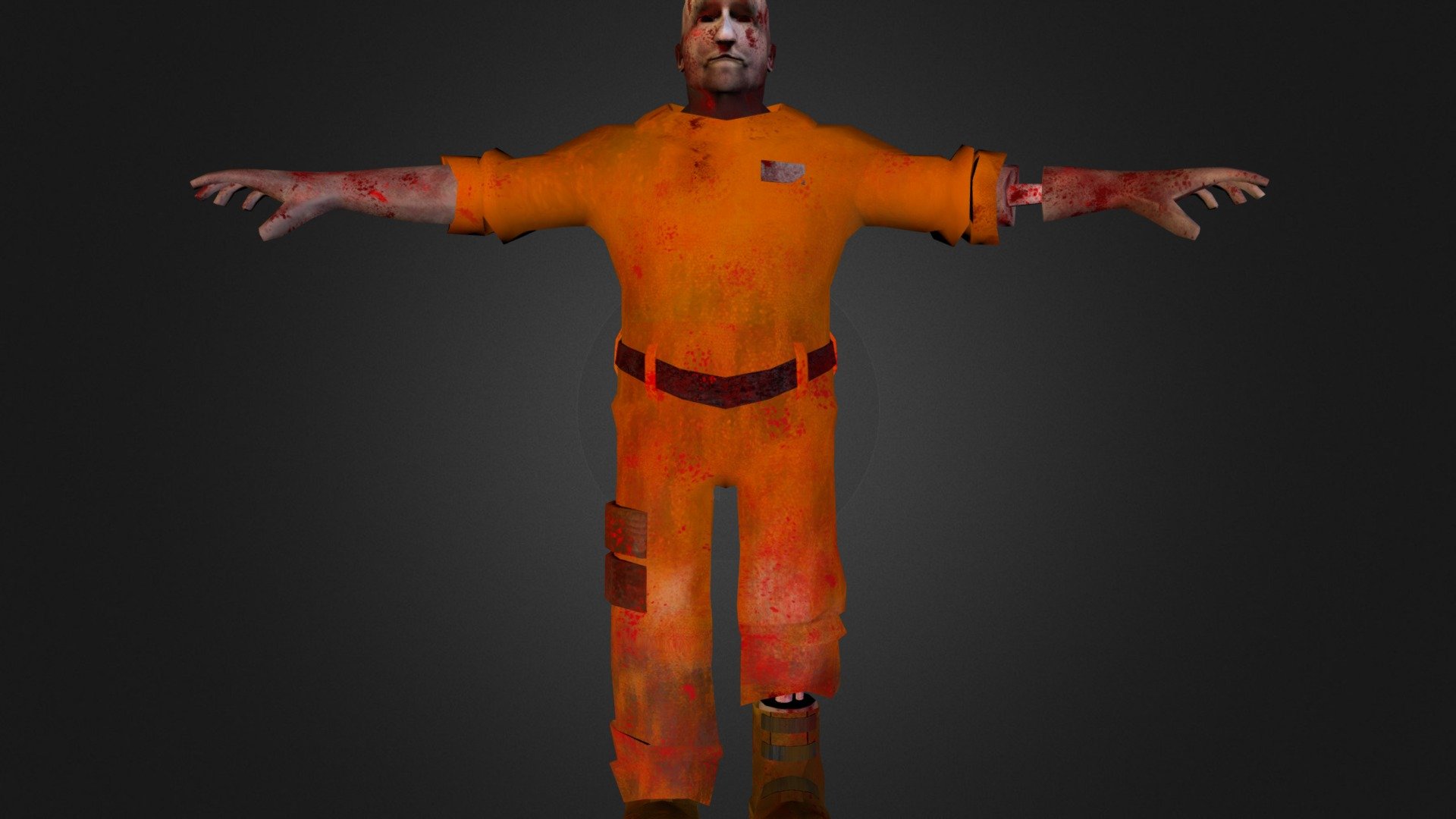 Low Poly Zombie - 3D model by WilliamHughes [bz4Mo2W] - Sketchfab