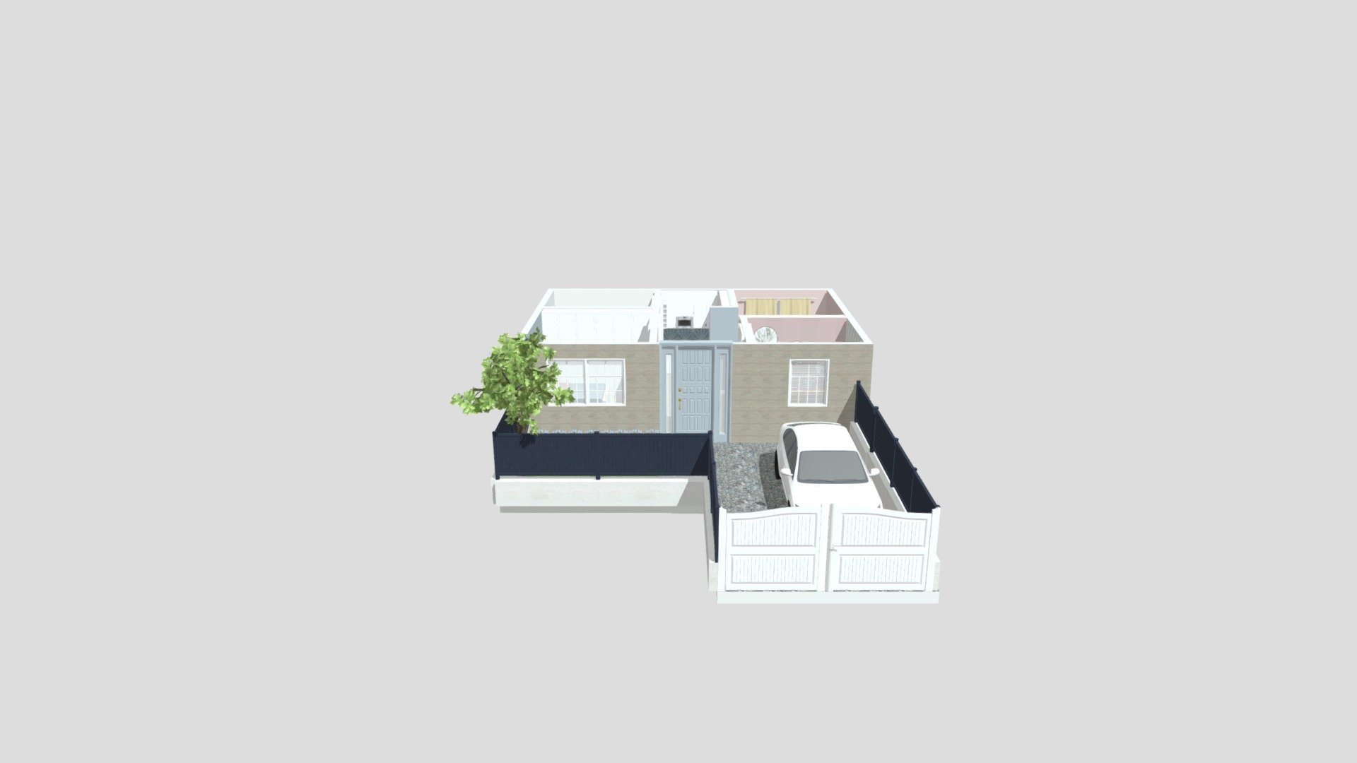 Mini home - Download Free 3D model by Home Design 3D (@homedesign3d ...
