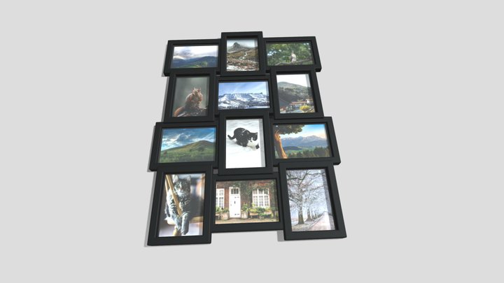 Collage 3D models - Sketchfab