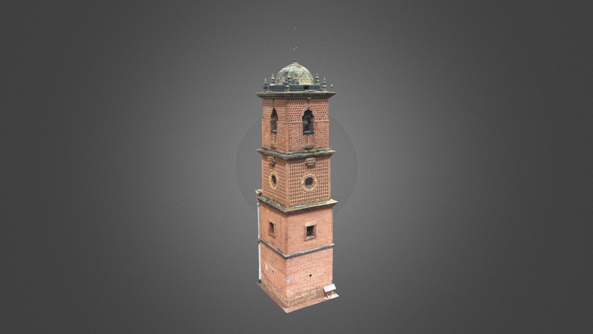 Torre Mudéjar – Complejo de San Francisco Cali - Download Free 3D model ...