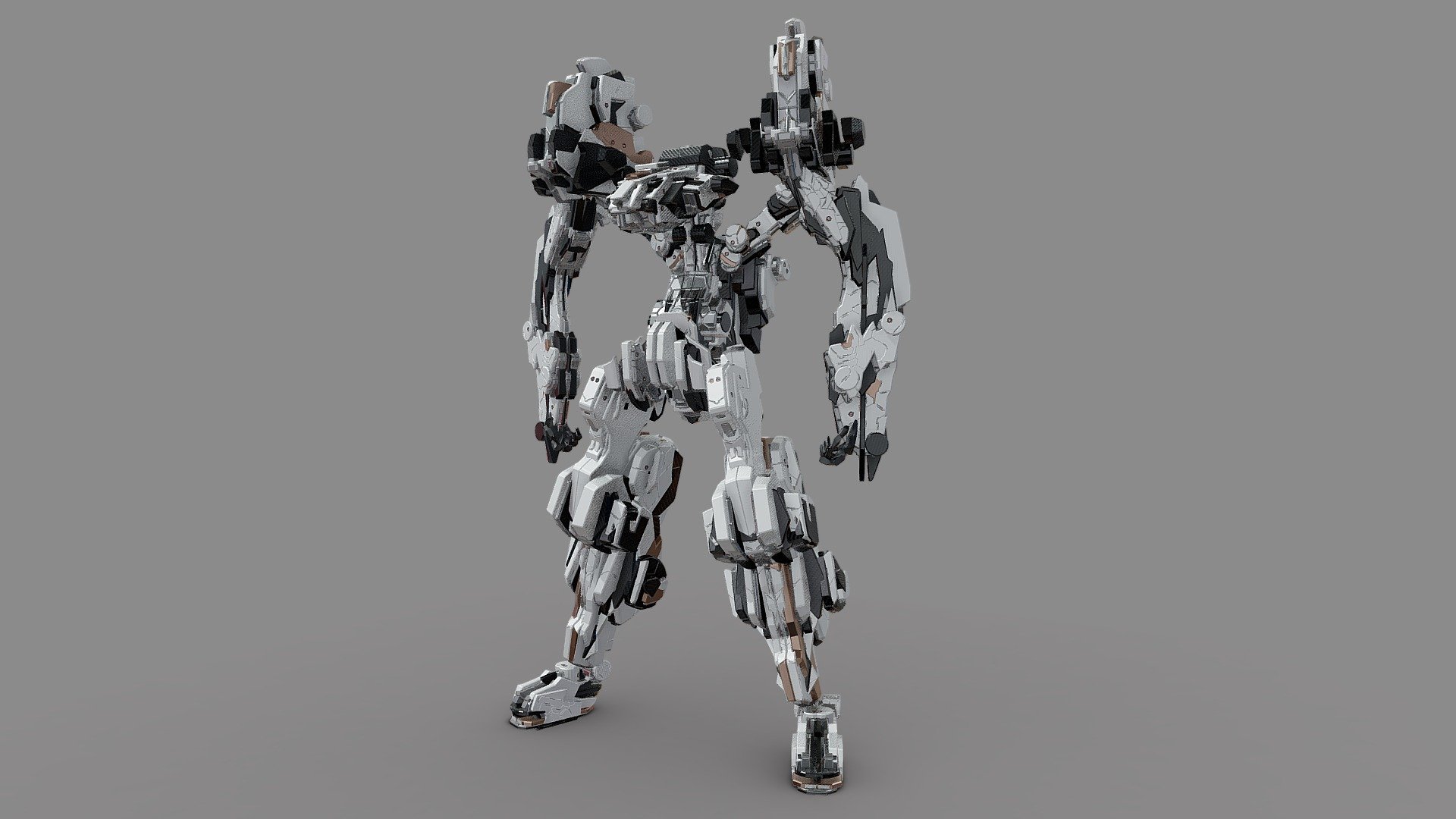 Procedural Hard Surface Modeling Test 27.04 - 3D model by asaito ...