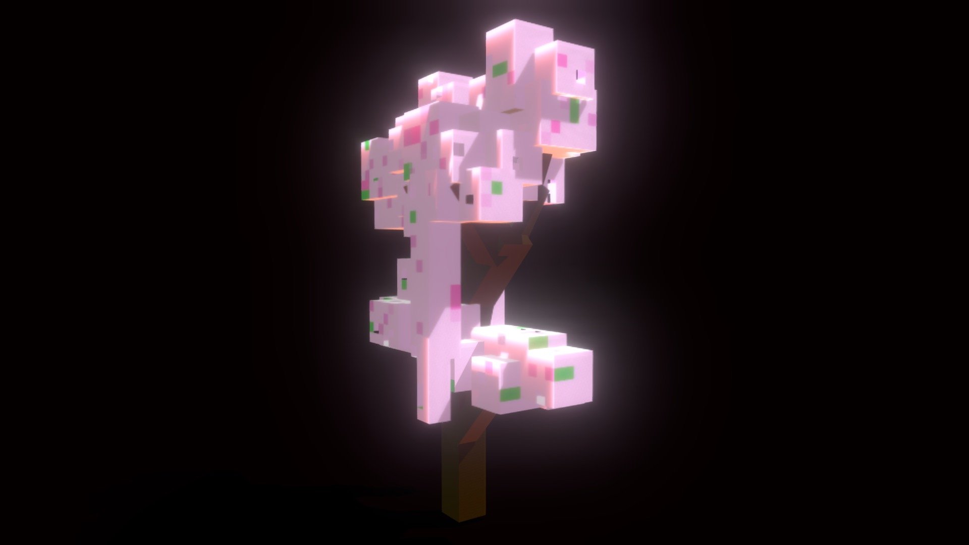Minecraft Cherry Tree - Download Free 3D model by Ghost and Friends ...