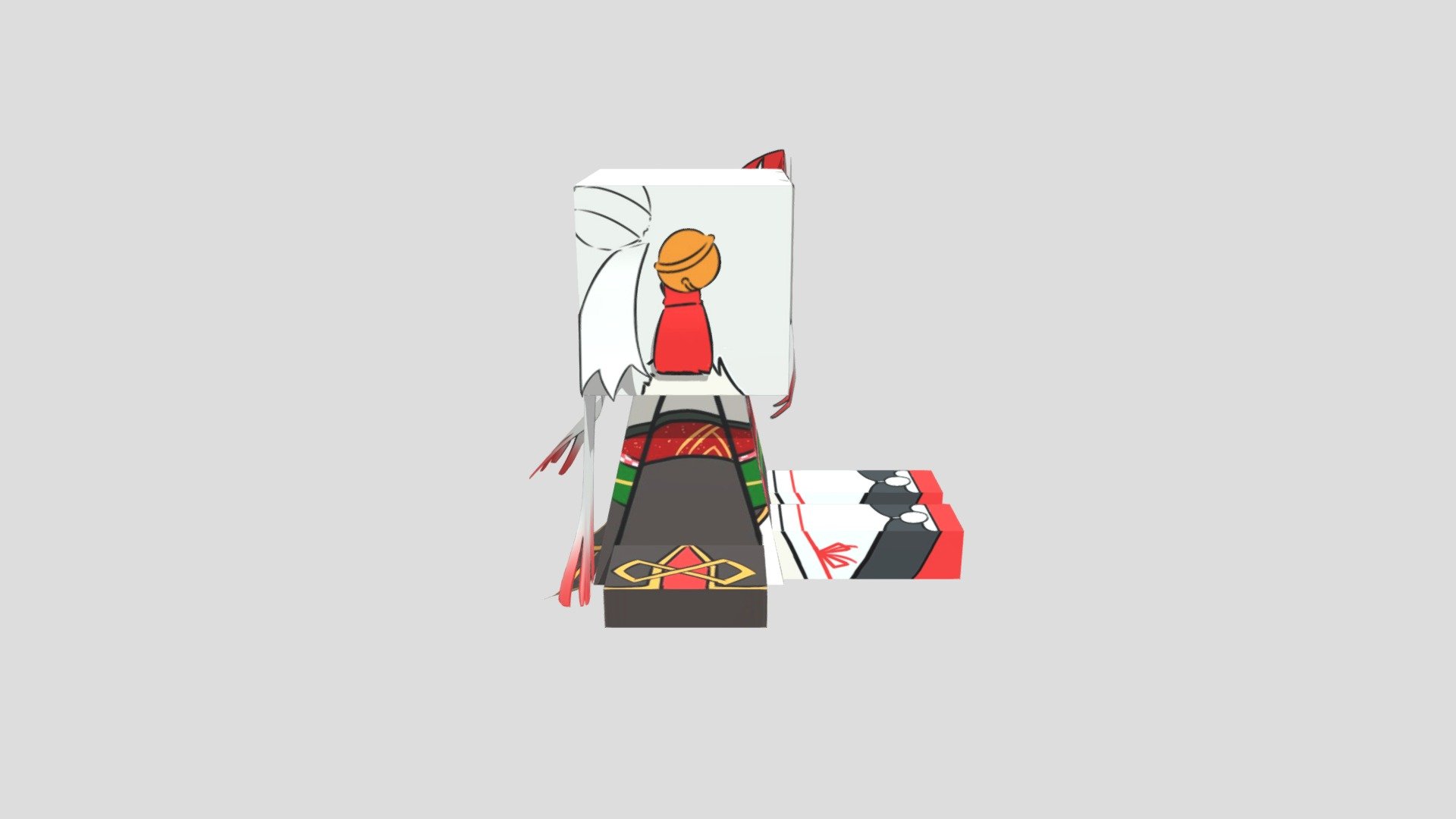 Cardboard Nakiri Ayame - Download Free 3D model by mikudroid [c006e4a ...