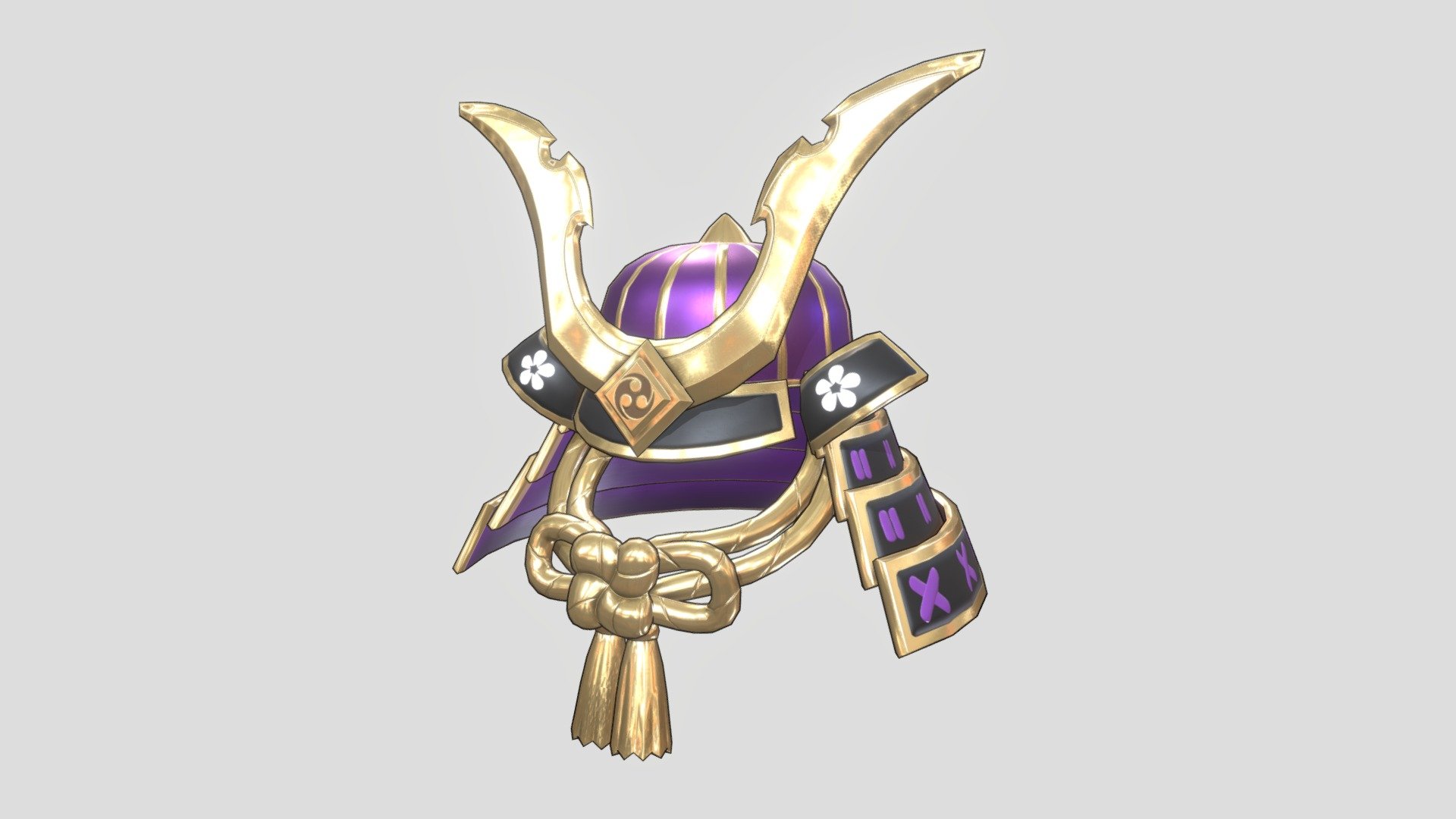 Genshin Impact Artifact : Ornate Kabuto - Download Free 3D model by ...