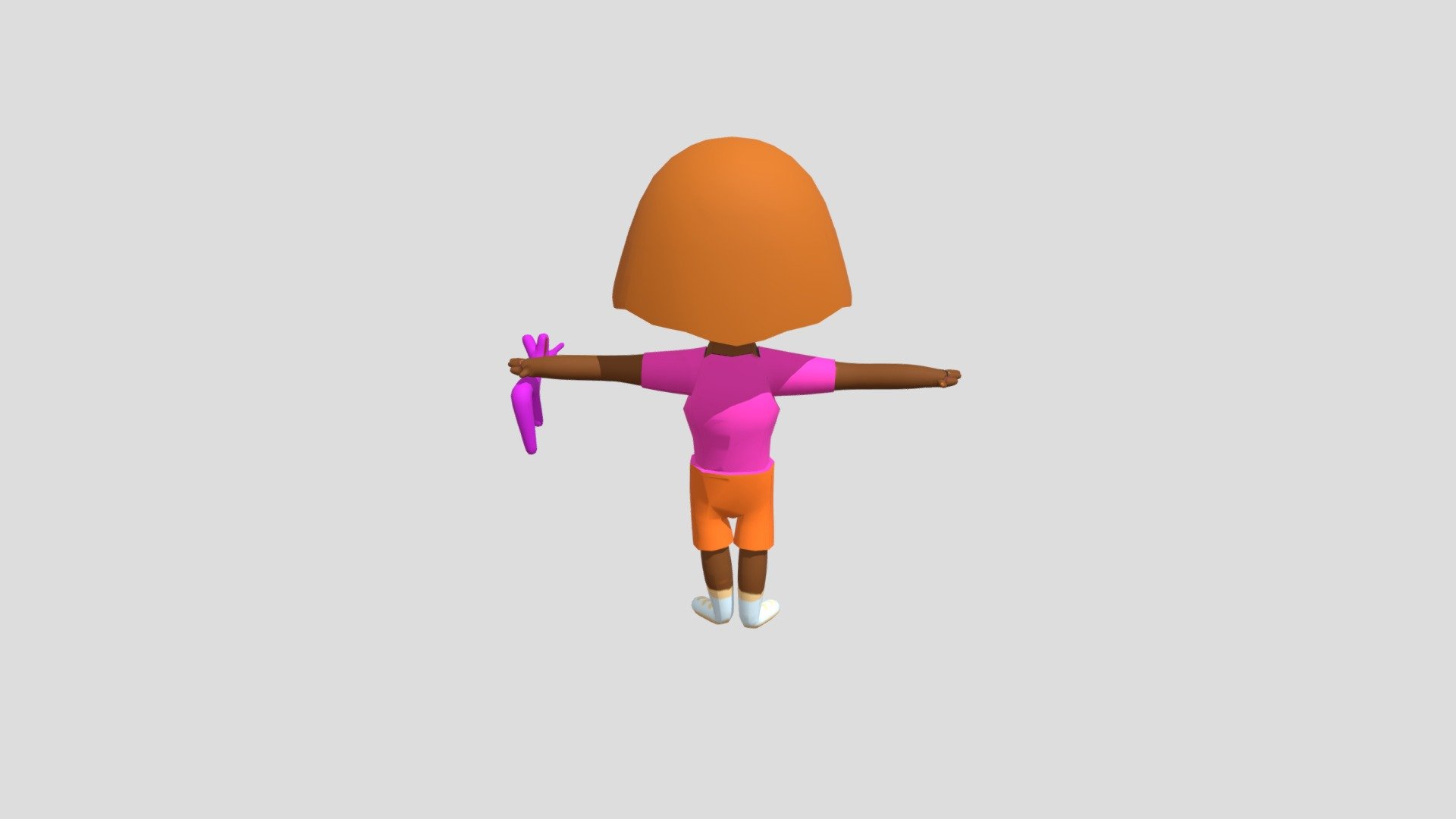 Dora the explorer - 3D model by philip.vornholt [c007b73] - Sketchfab
