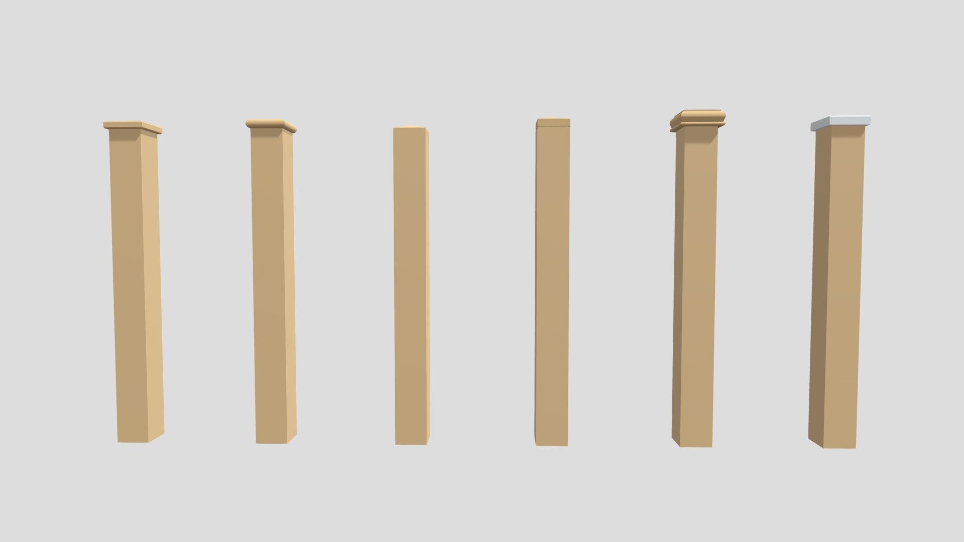 Square Cap Options - Download Free 3D model by cs_adam [c0083c5 ...