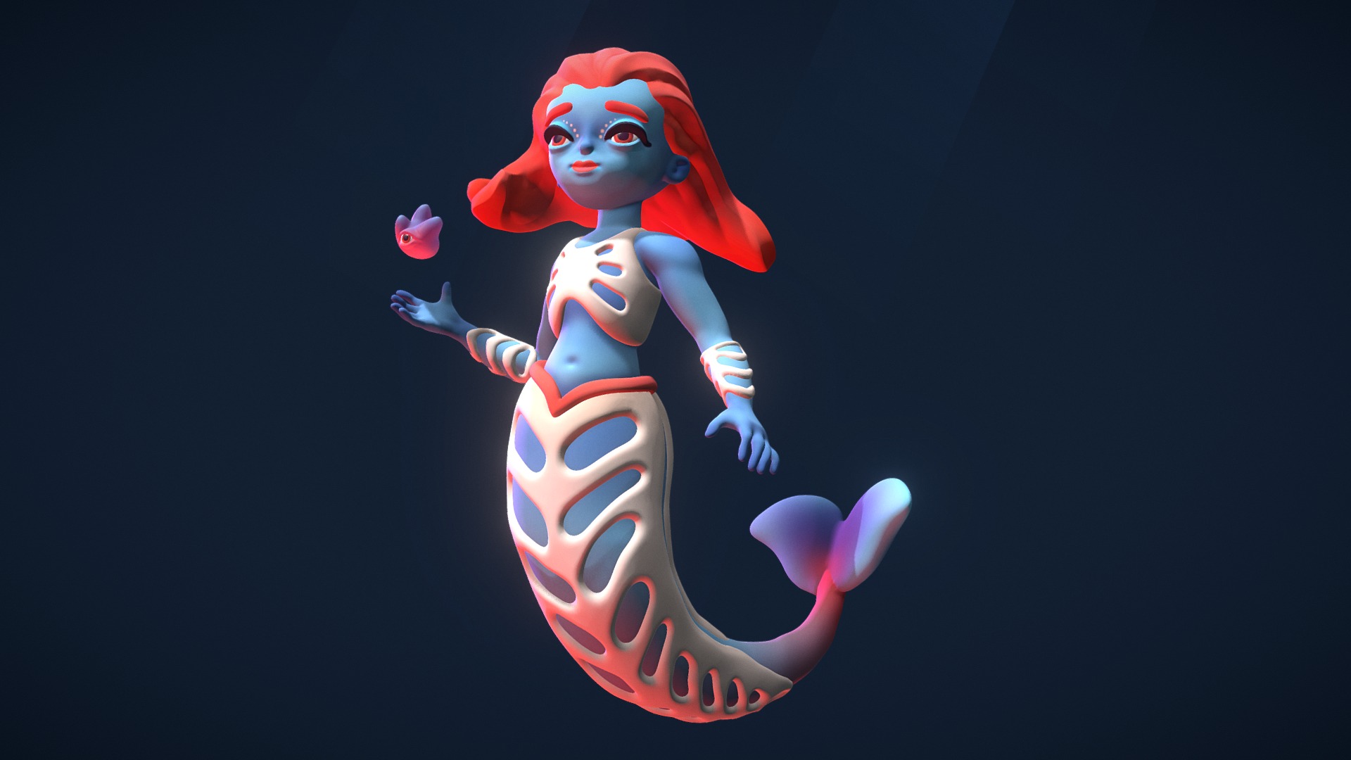 Ondine | Mermay - Buy Royalty Free 3D model by inesmerino [c009b1a ...