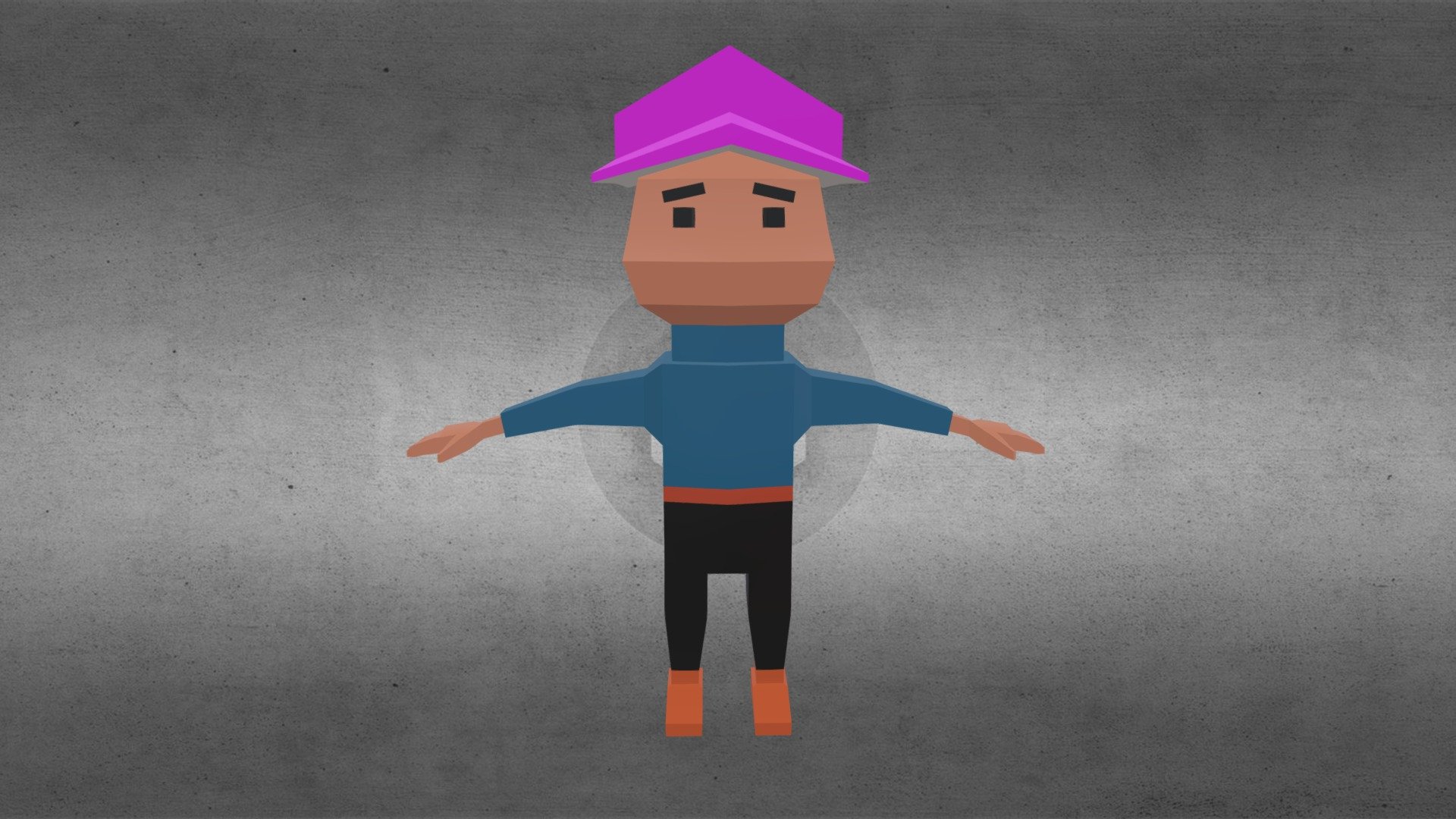 low poly Character - 3D model by Nexgen (@Nexgen07) [c00a174] - Sketchfab