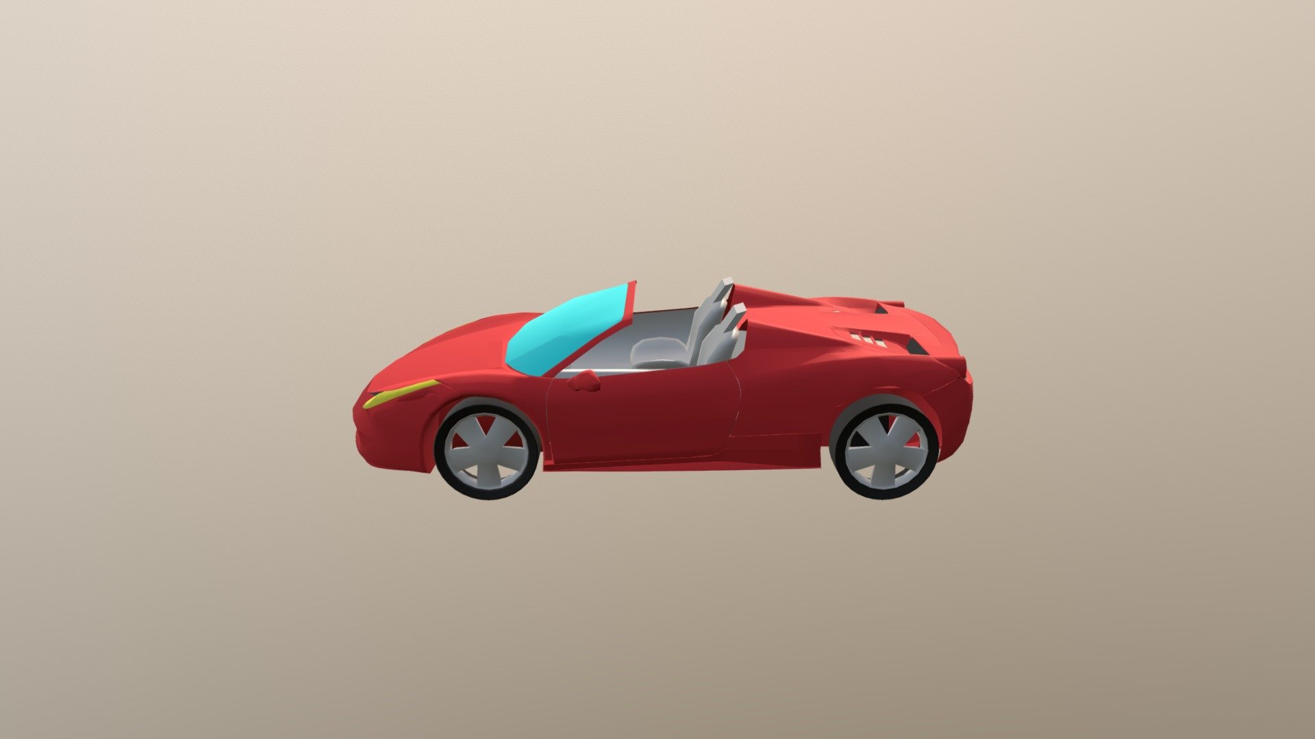 LOW POLY CAR - 3D model by dornellasbryan [c00a2e5] - Sketchfab