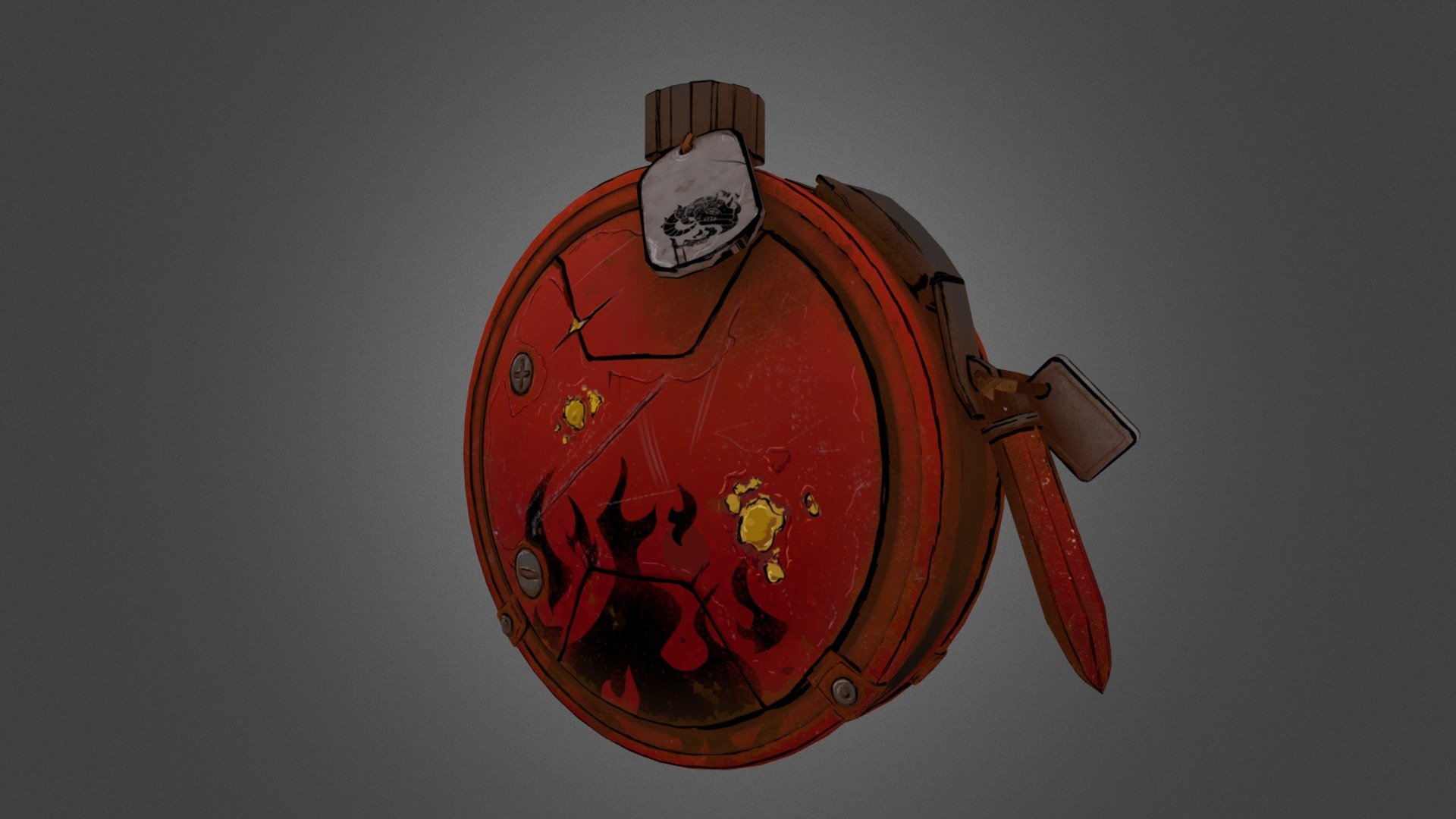 Blood Mod Borderlands Fan Art - 3D model by Kayrem13 [c00addb] - Sketchfab