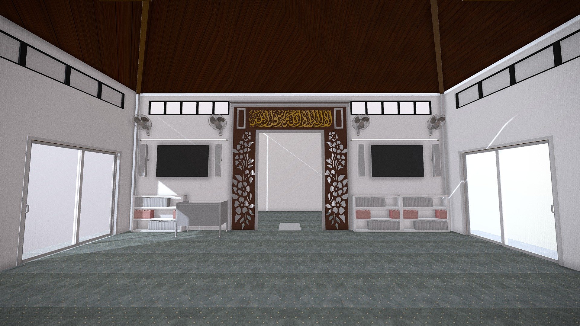 ARTSEVEN_SURAU BANDAR BARU ENSTEK [DESIGN C] - 3D model by Designer ...