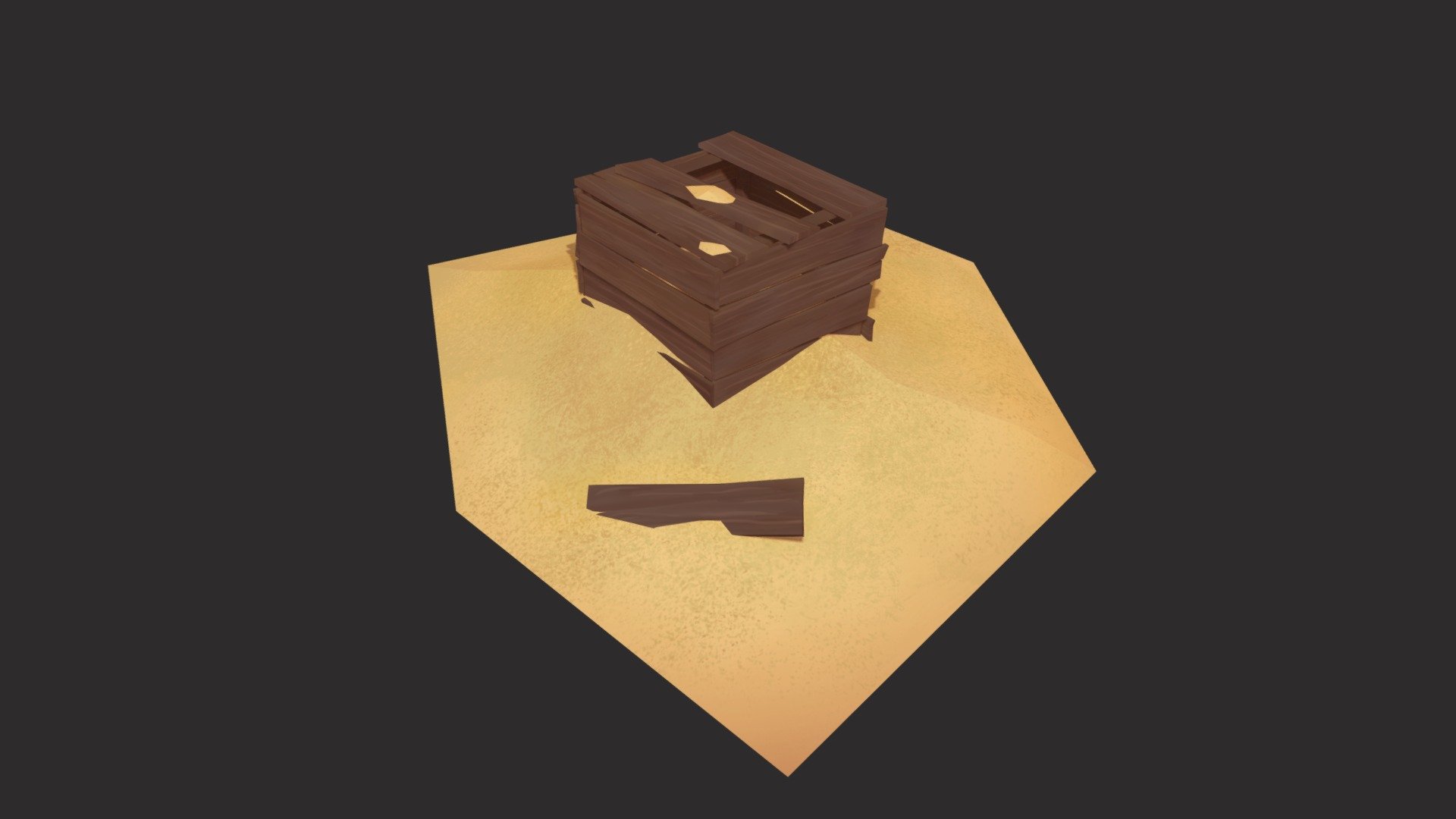 Wooden Box - 3D model by anouckgintenreiter [c00ee3d] - Sketchfab