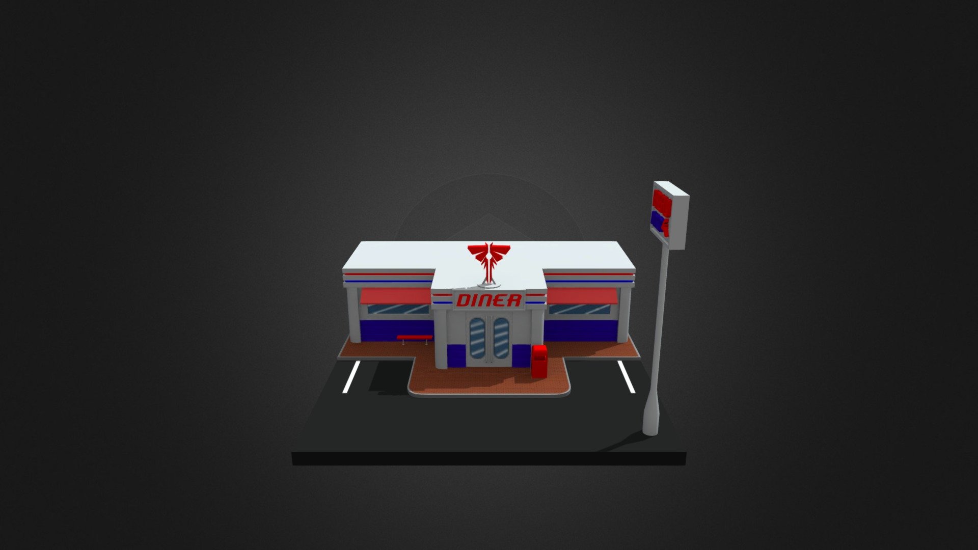 Firefly Diner - 3D model by Nathaniel3D2001 [c010232] - Sketchfab