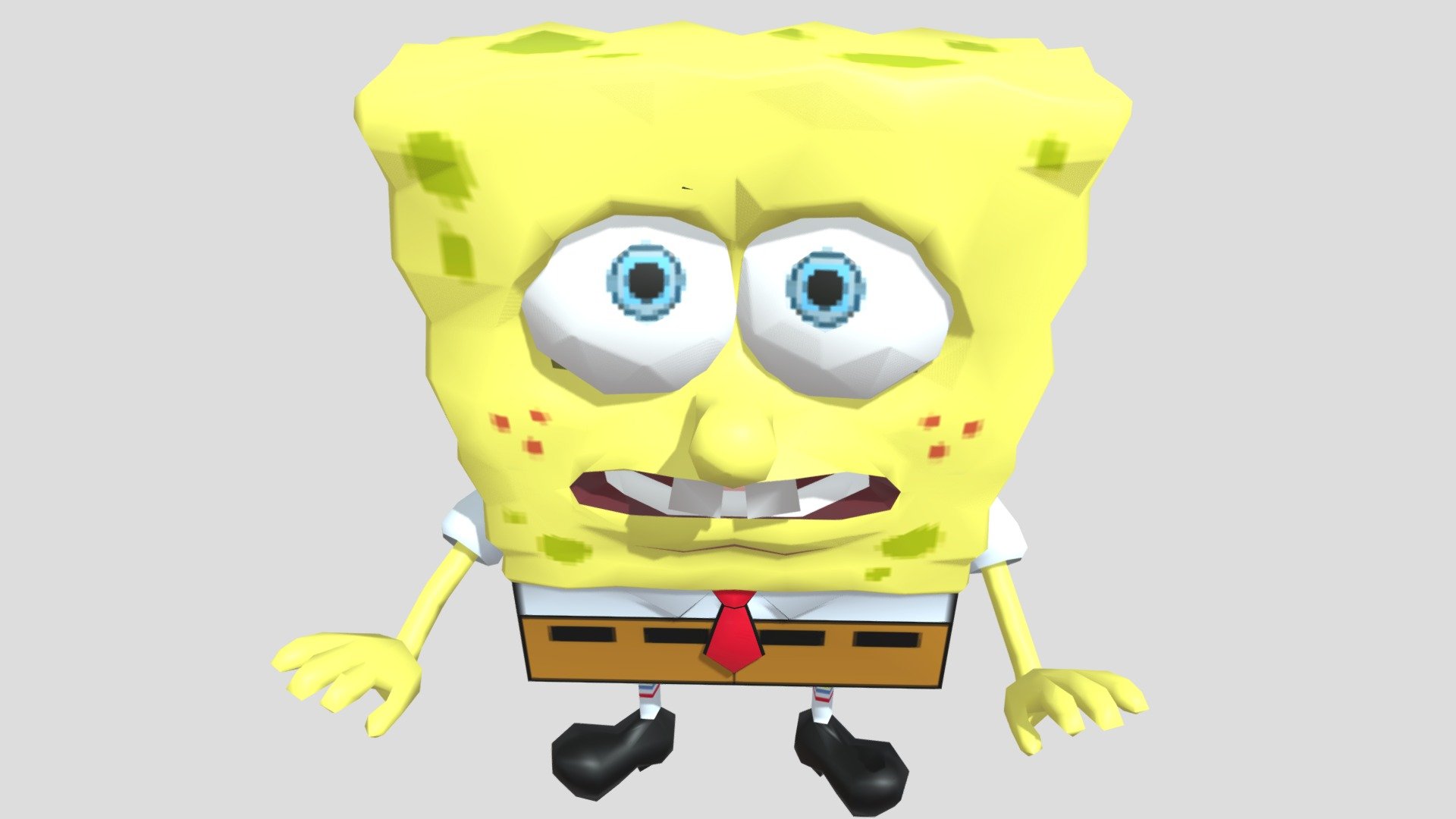 GameCube-SpongeBob Scared RW2 - Download Free 3D model by SMF Friends ...