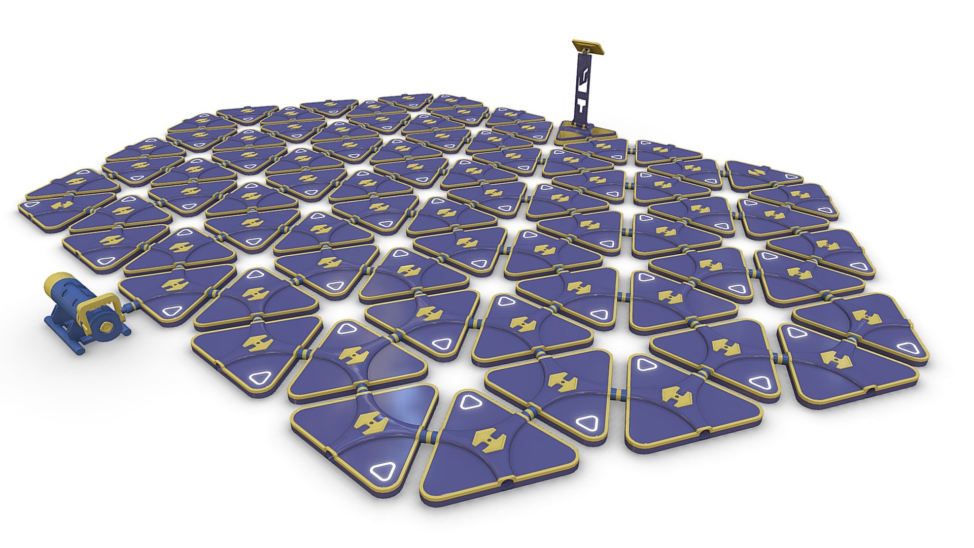 Ancient bacterial growth isolation board - 3D model by 417000 [c016c85 ...