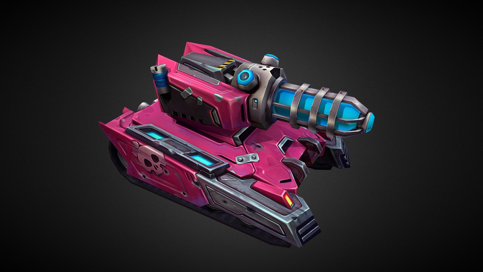Tank 009 - 3D model by Vlad Ovoy (@mitrilsh9) [c018611] - Sketchfab