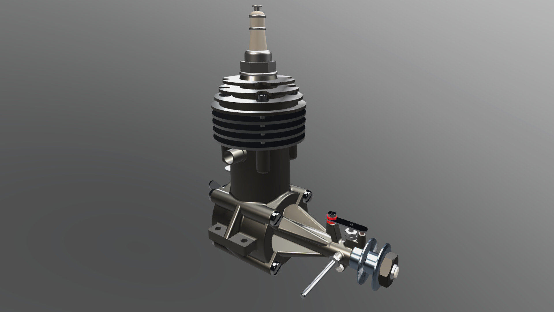 2 Stroke Engine (Atom Minor Mk3) - 3D model by jhonmont [c0188a0 ...