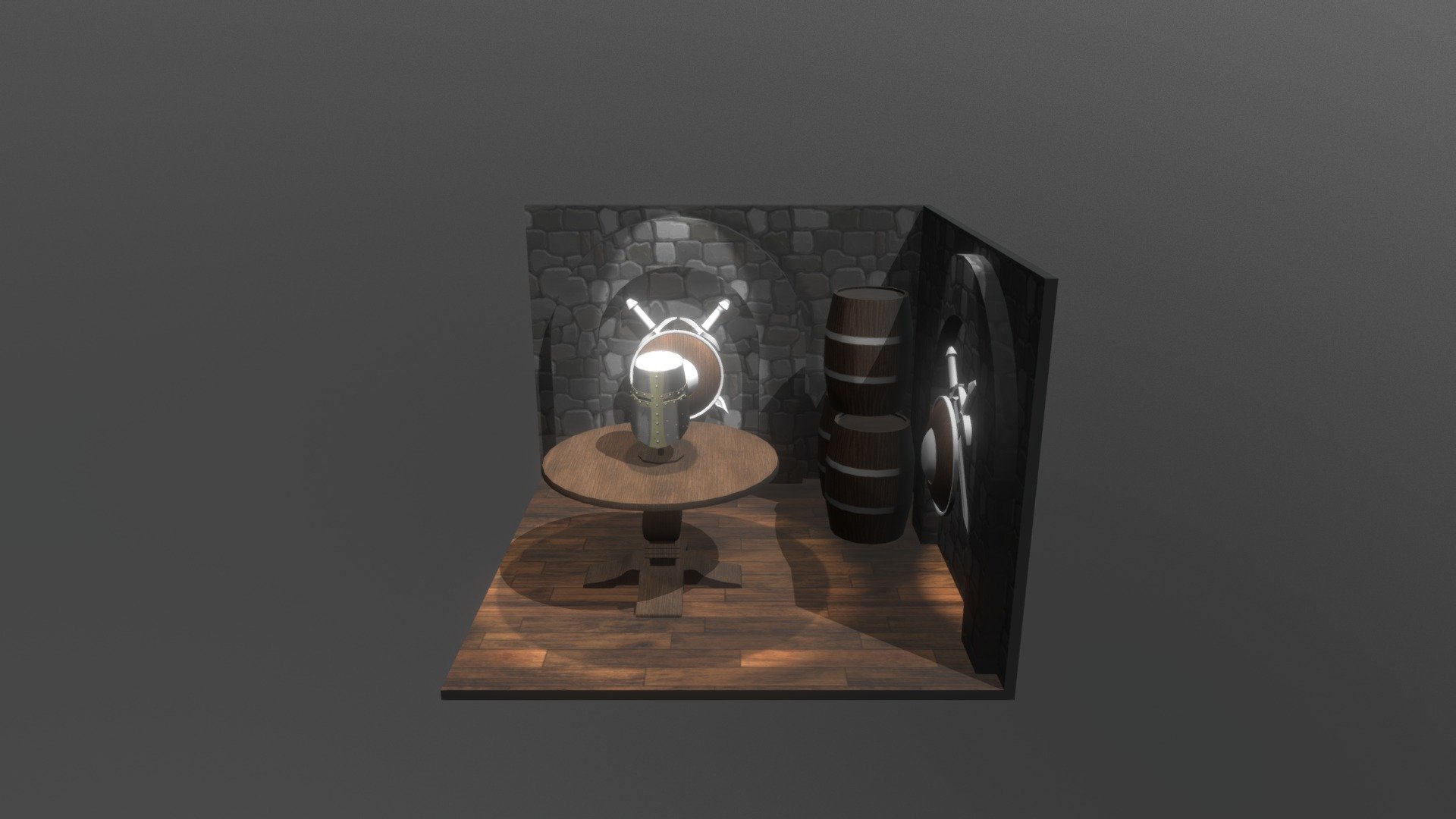 Armoury - 3D model by glenngrainger [c01b14d] - Sketchfab