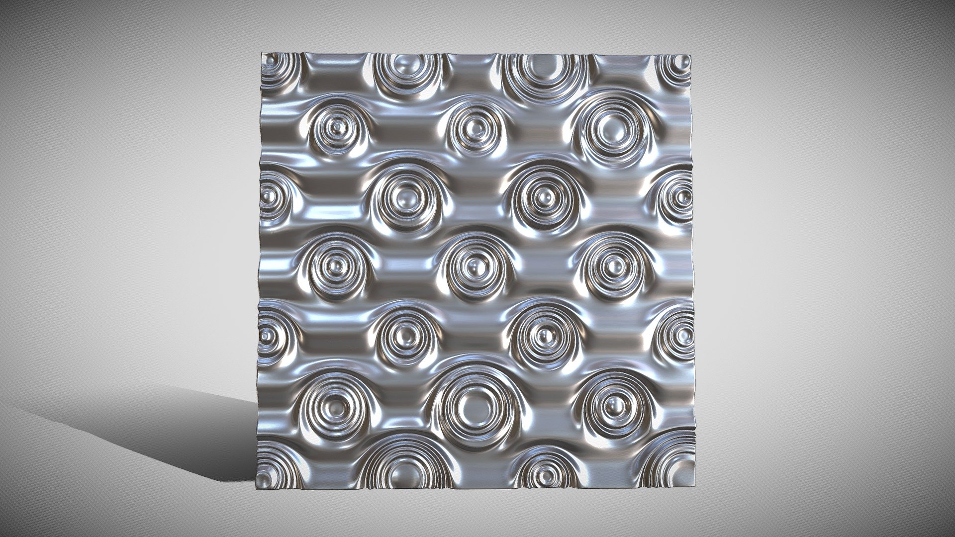 Bas-relief "Rippled Wave Wall" 3d file for CNC - 3D model by bonitum ...