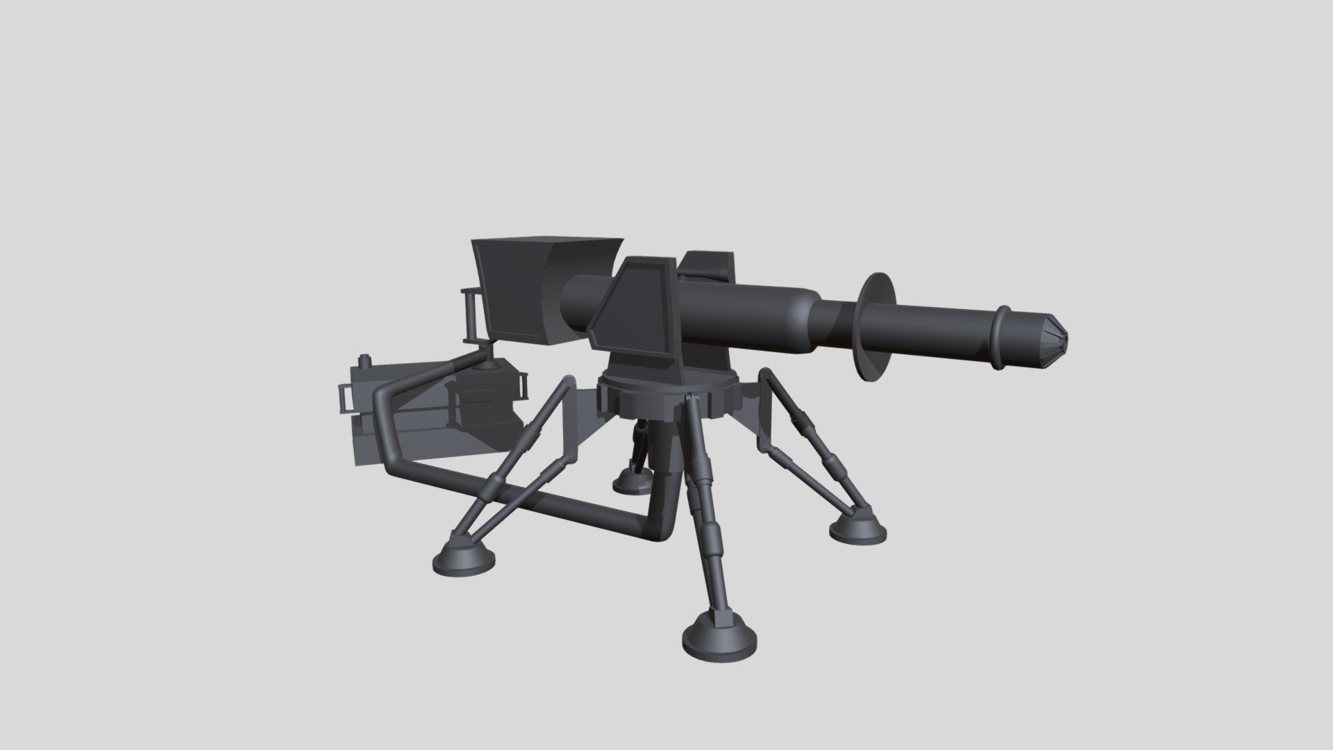 EWB-10 Repeating Blaster Cannon - 3D model by Jag (@jagstryder ...
