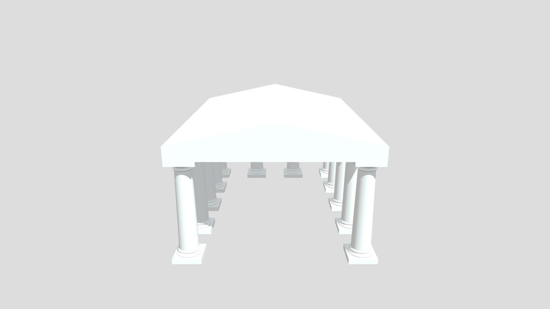 Plain Temple - Download Free 3D model by Jack Condra (@JackCondra ...
