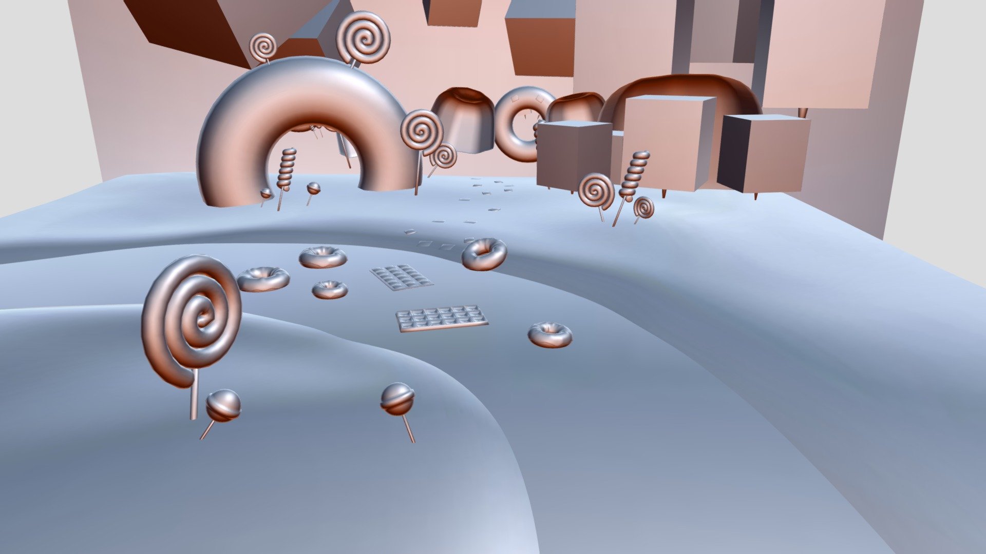 Candy Land (Free to Use) - Download Free 3D model by yahyaozsoy ...