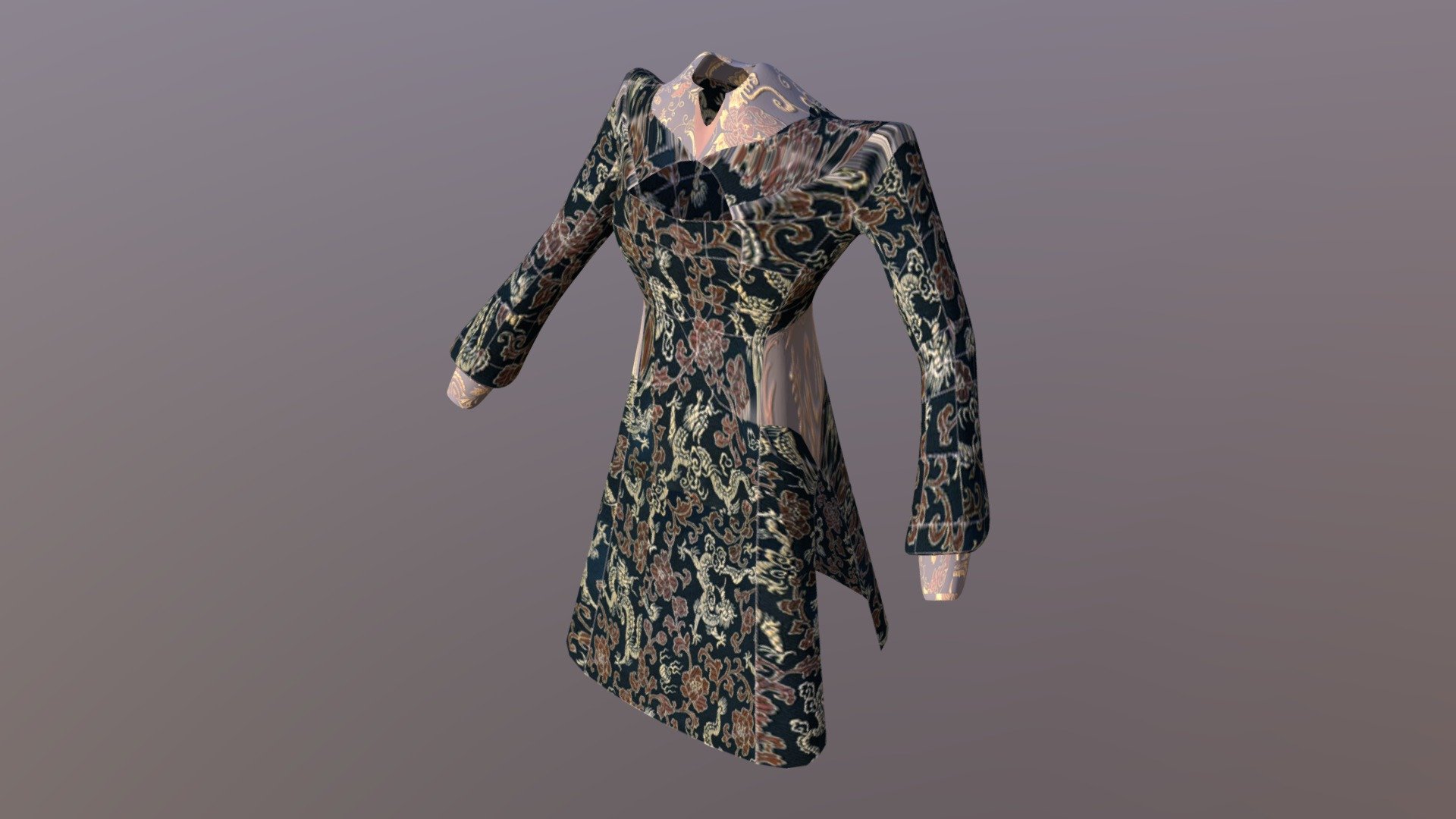 Novice Dress Practice - 3D model by jennyliu98 [c0250b9] - Sketchfab