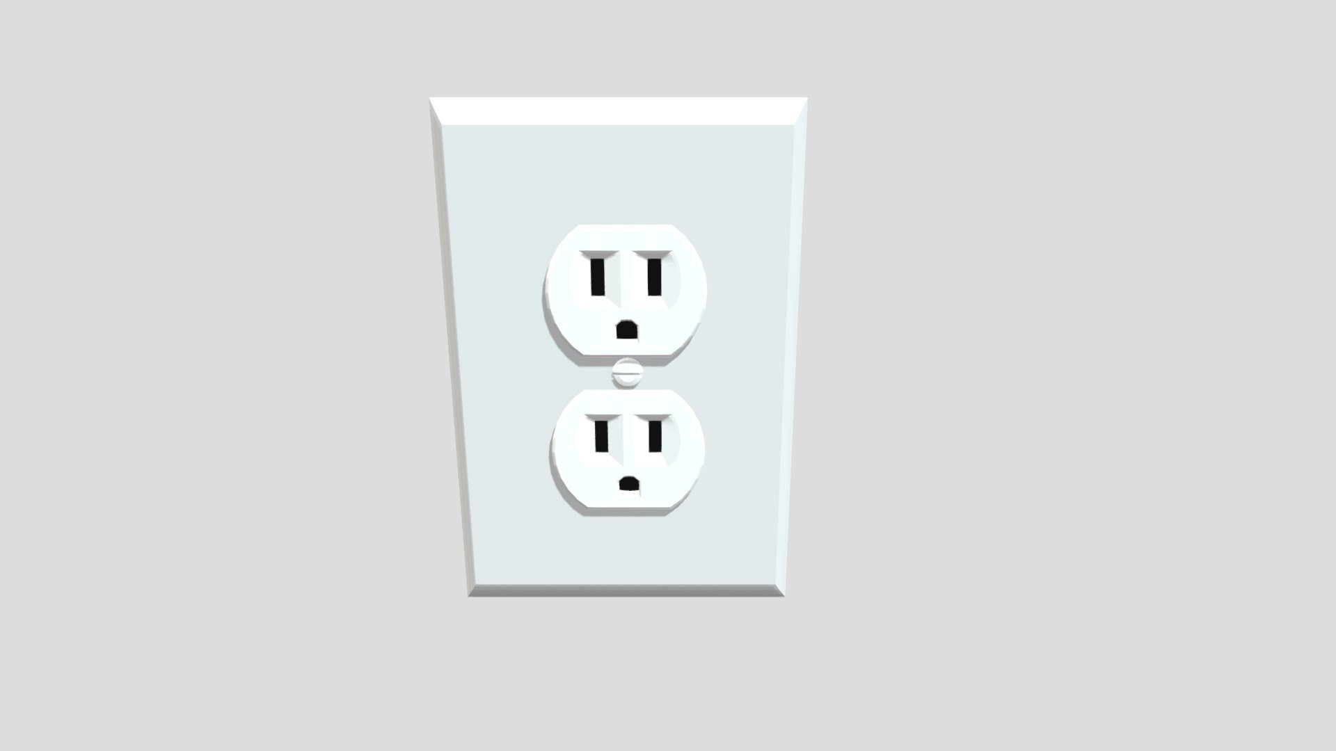 Wall outlet - Download Free 3D model by Jean-Francois.Bonin [c025833 ...