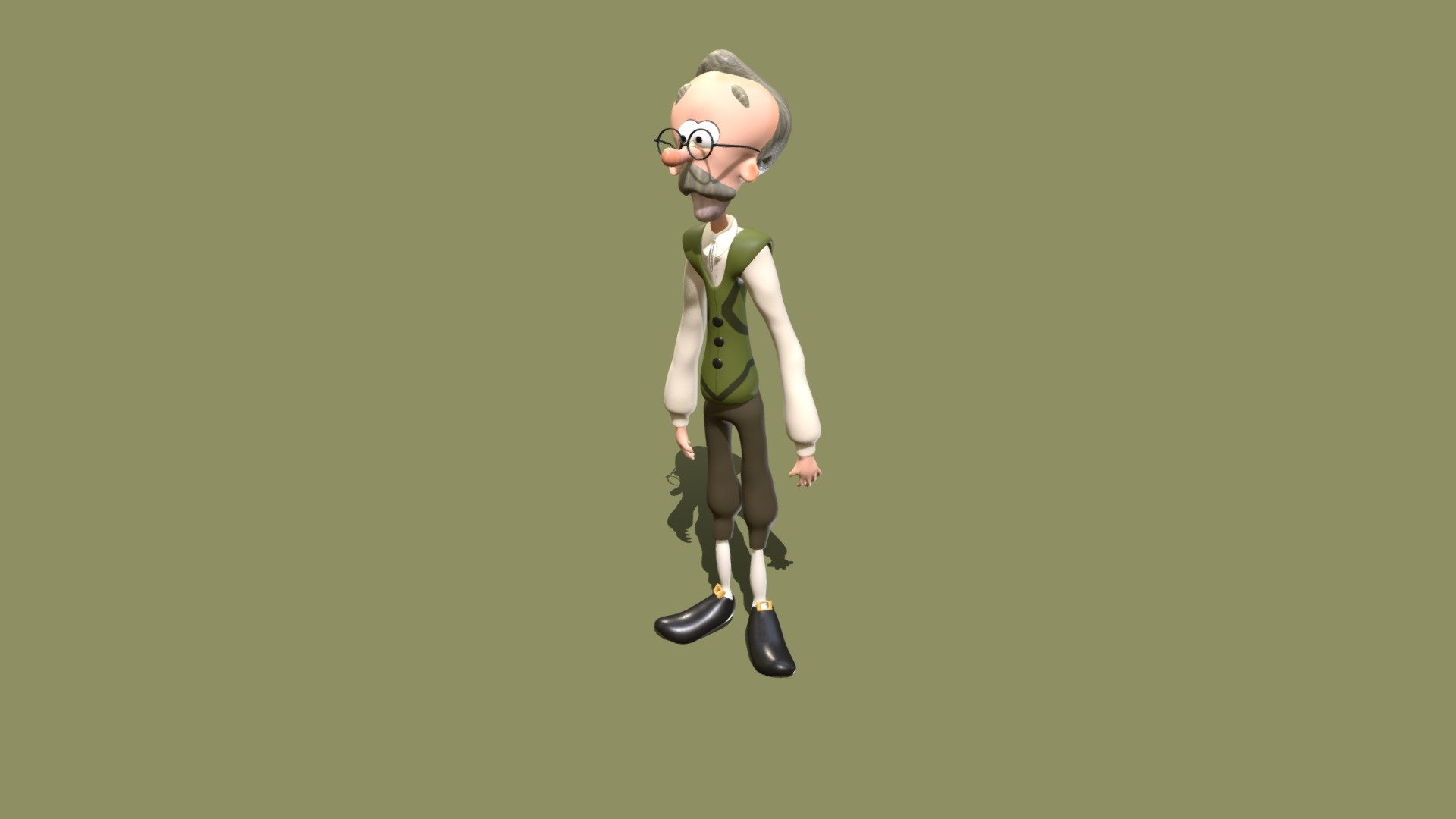 Old Man Idle_gepeto - 3D model by Dazootiki7 [c02606b] - Sketchfab