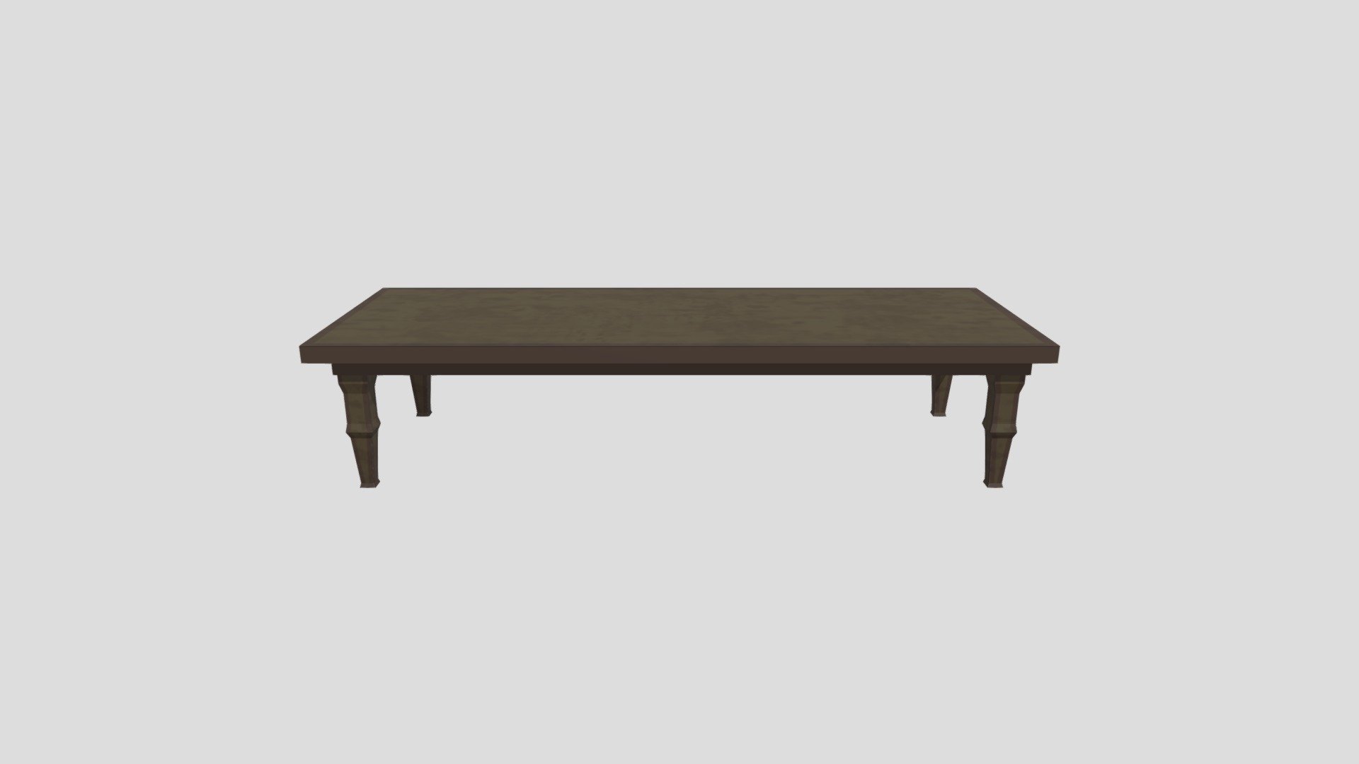 Long Table - Download Free 3D model by 2534xd [c0261cd] - Sketchfab